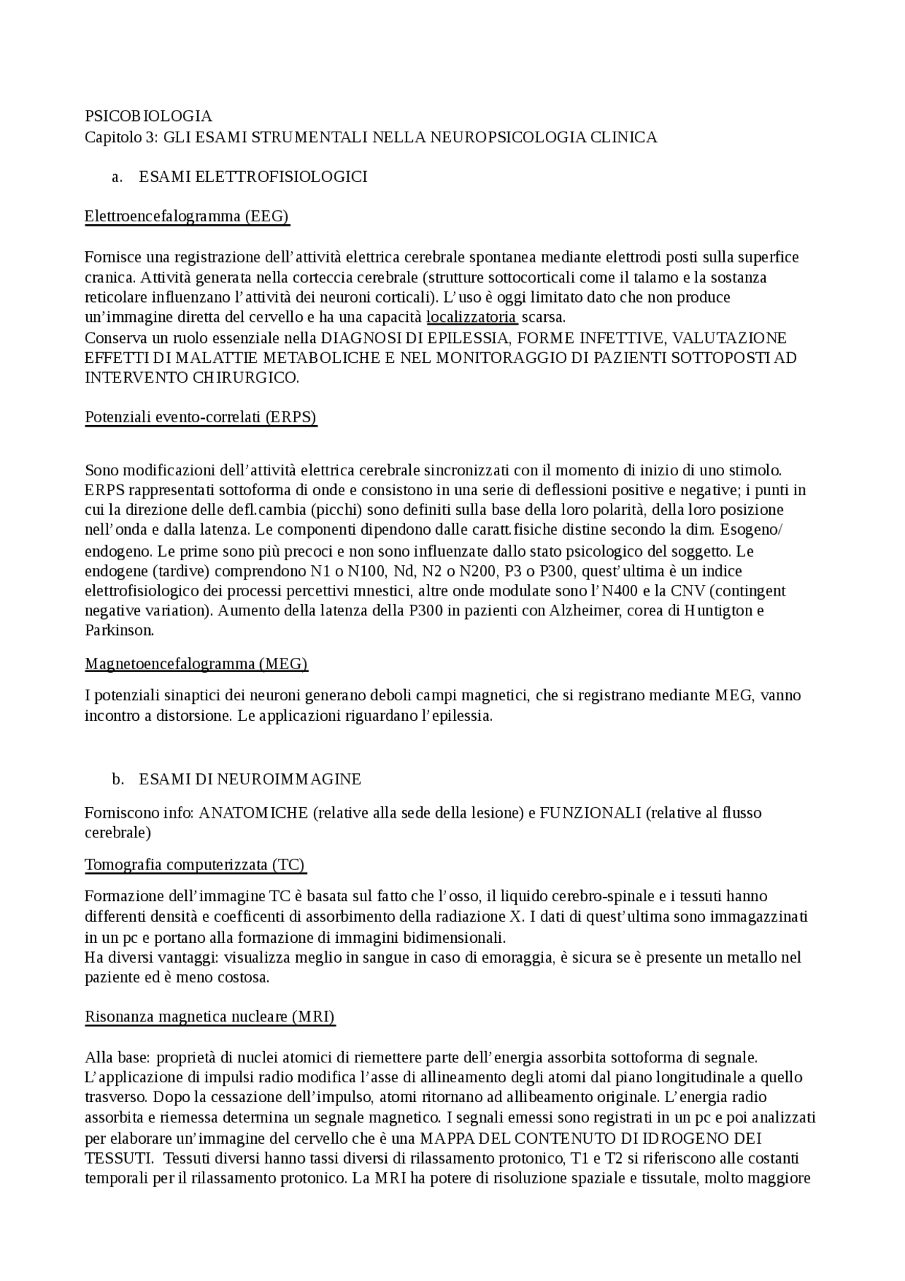 Manuale Di Neuropsicologia Di Vallar E Papagno Docsity