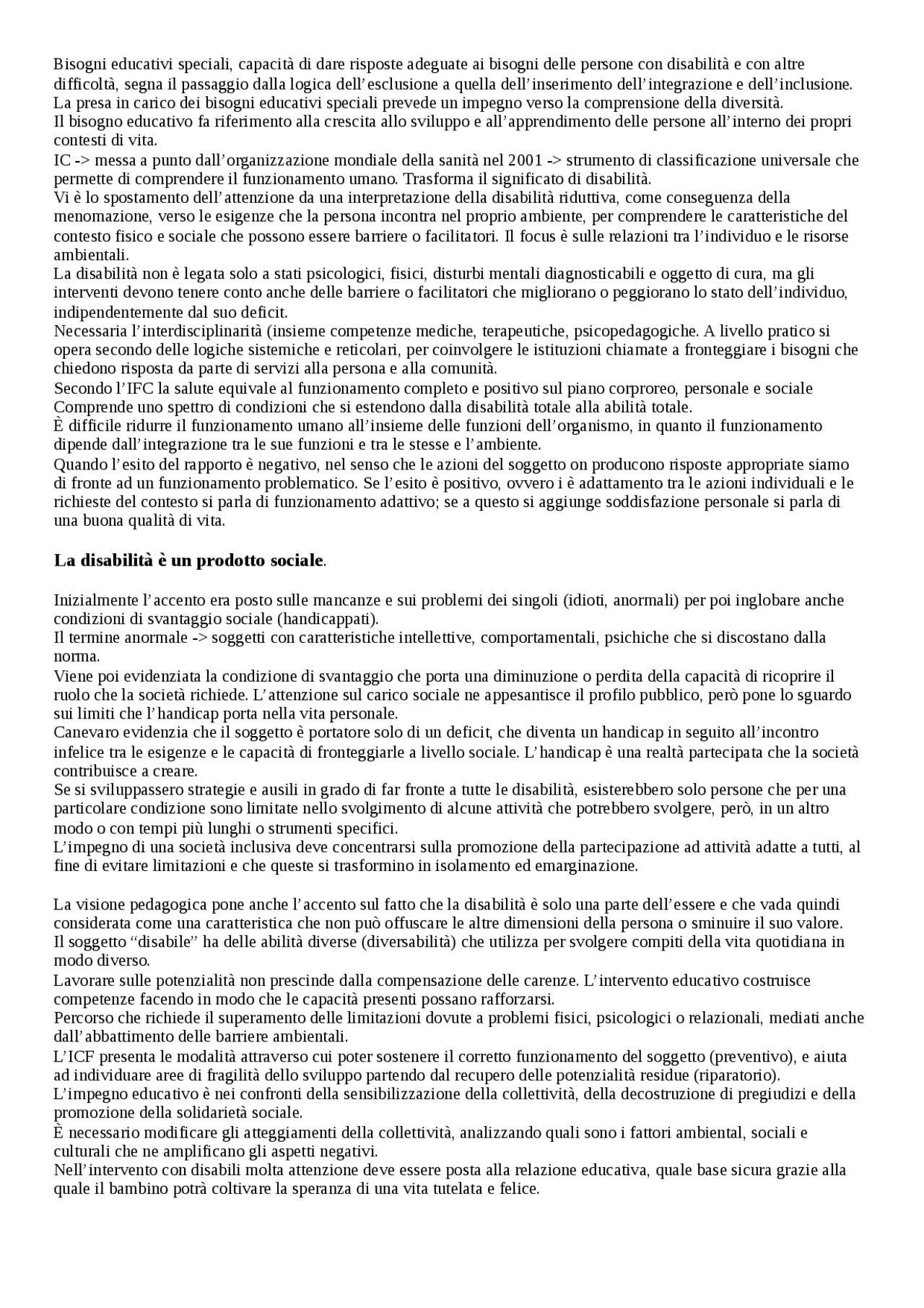 Abitare La Differenza Docsity