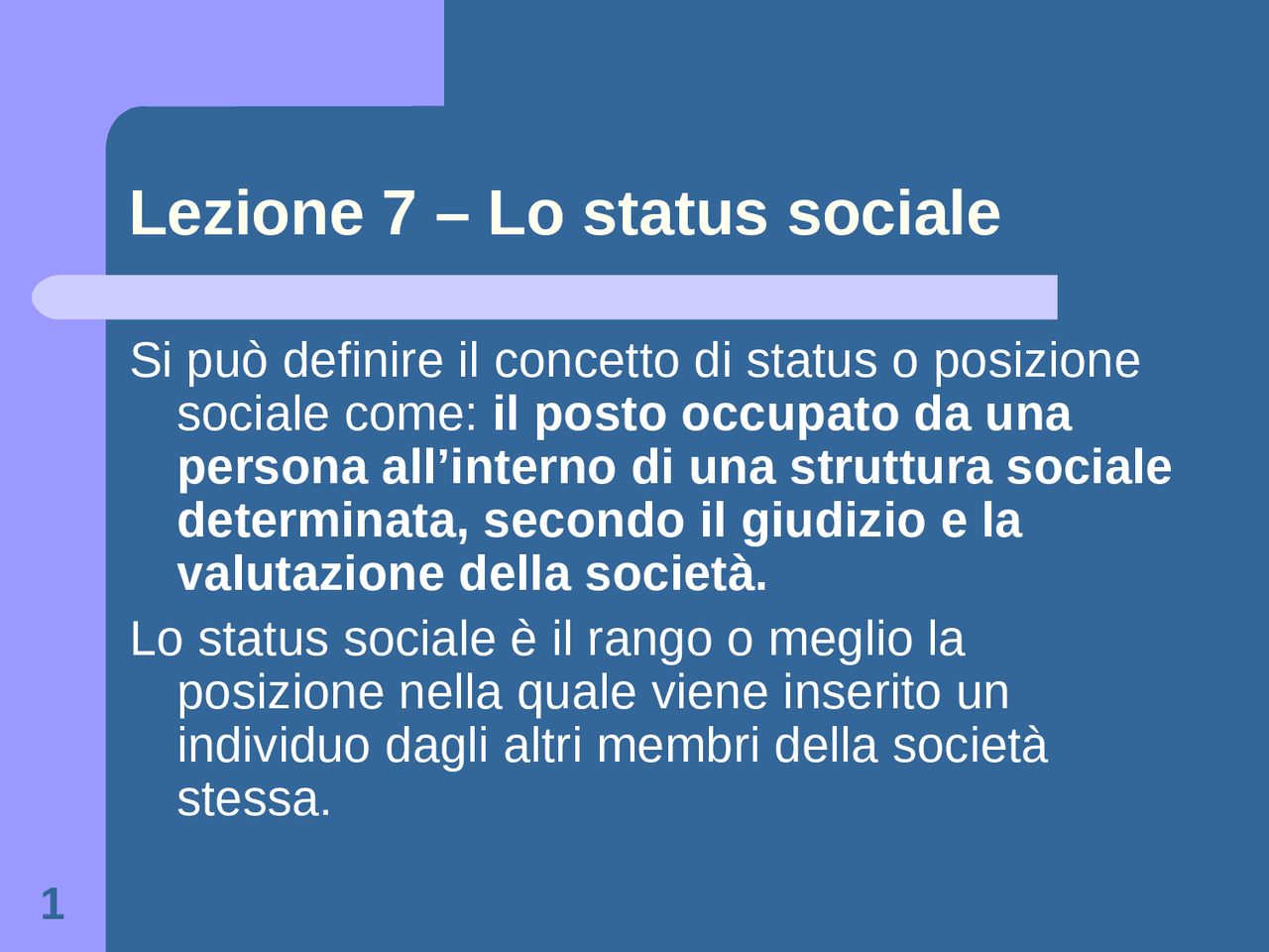 La Stratificazione Sociale Docsity