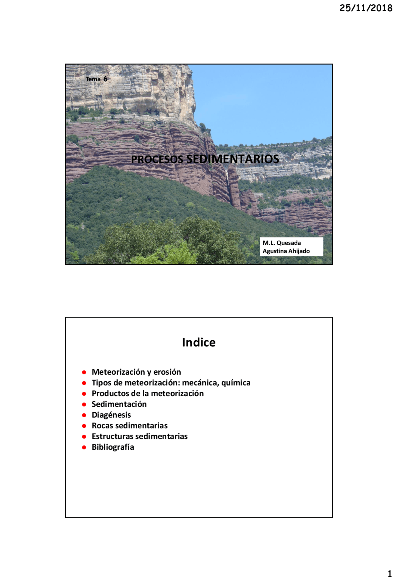 Apuntes De Geología Ciencias Ambientales Docsity