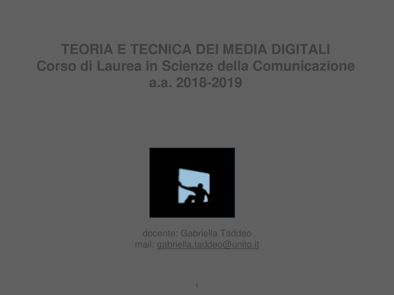 Teoria E Tecniche Dei Media Digitali 8 Docsity