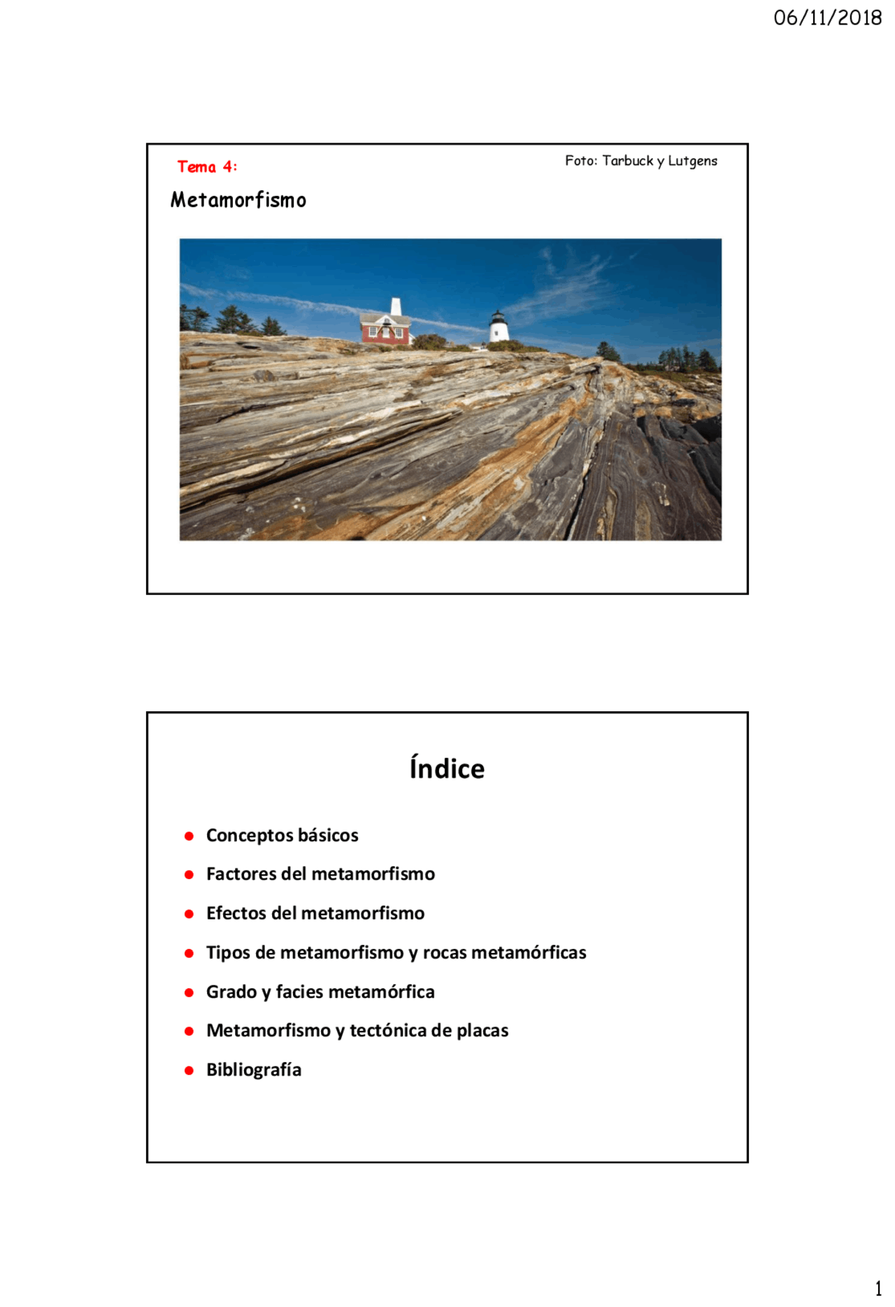 Apuntes De Geología Ciencias Ambientales Docsity