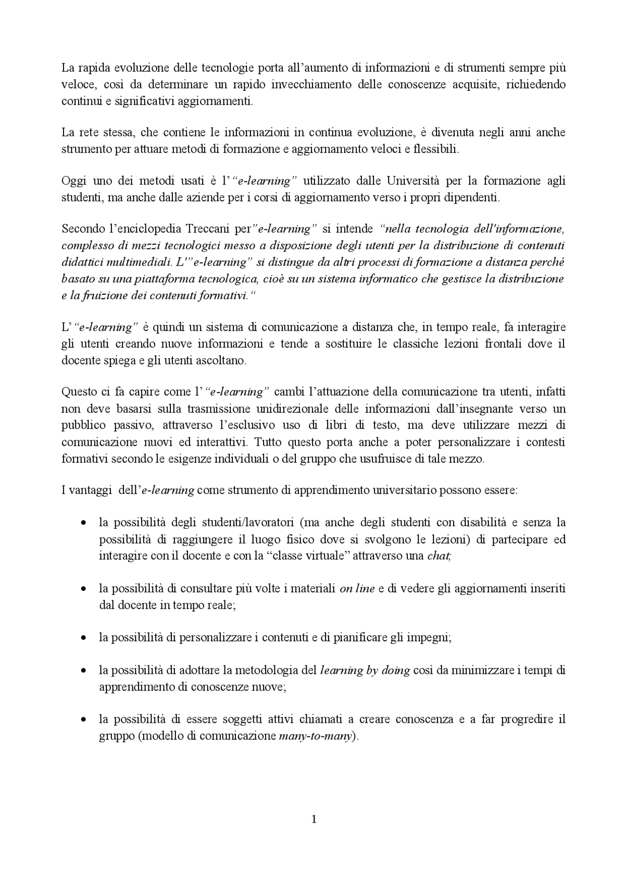 Tesina Teorie Della Comunicazione Unimore Docsity