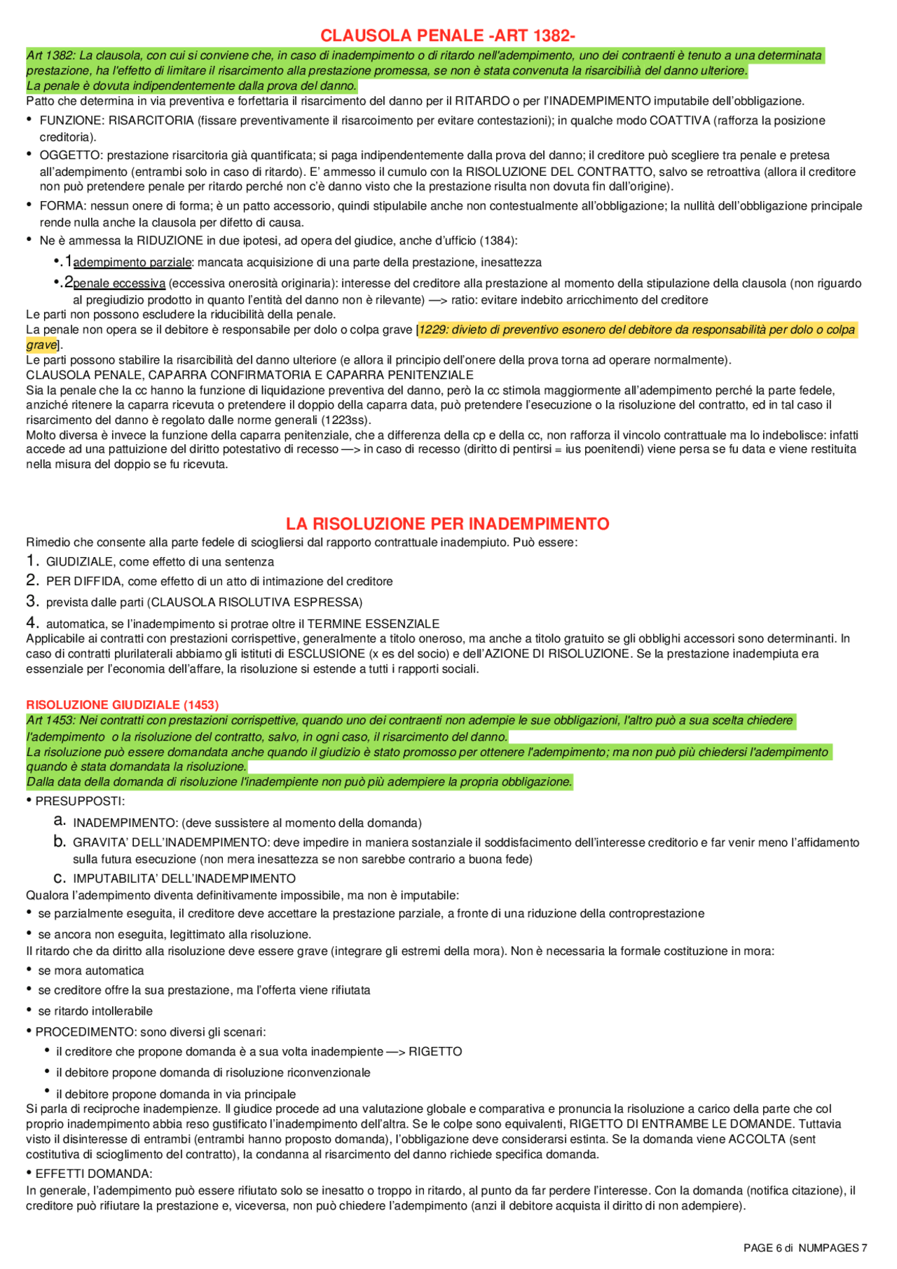 C M Bianca Diritto Civile 5 Estratto Da La Responsabilità Docsity