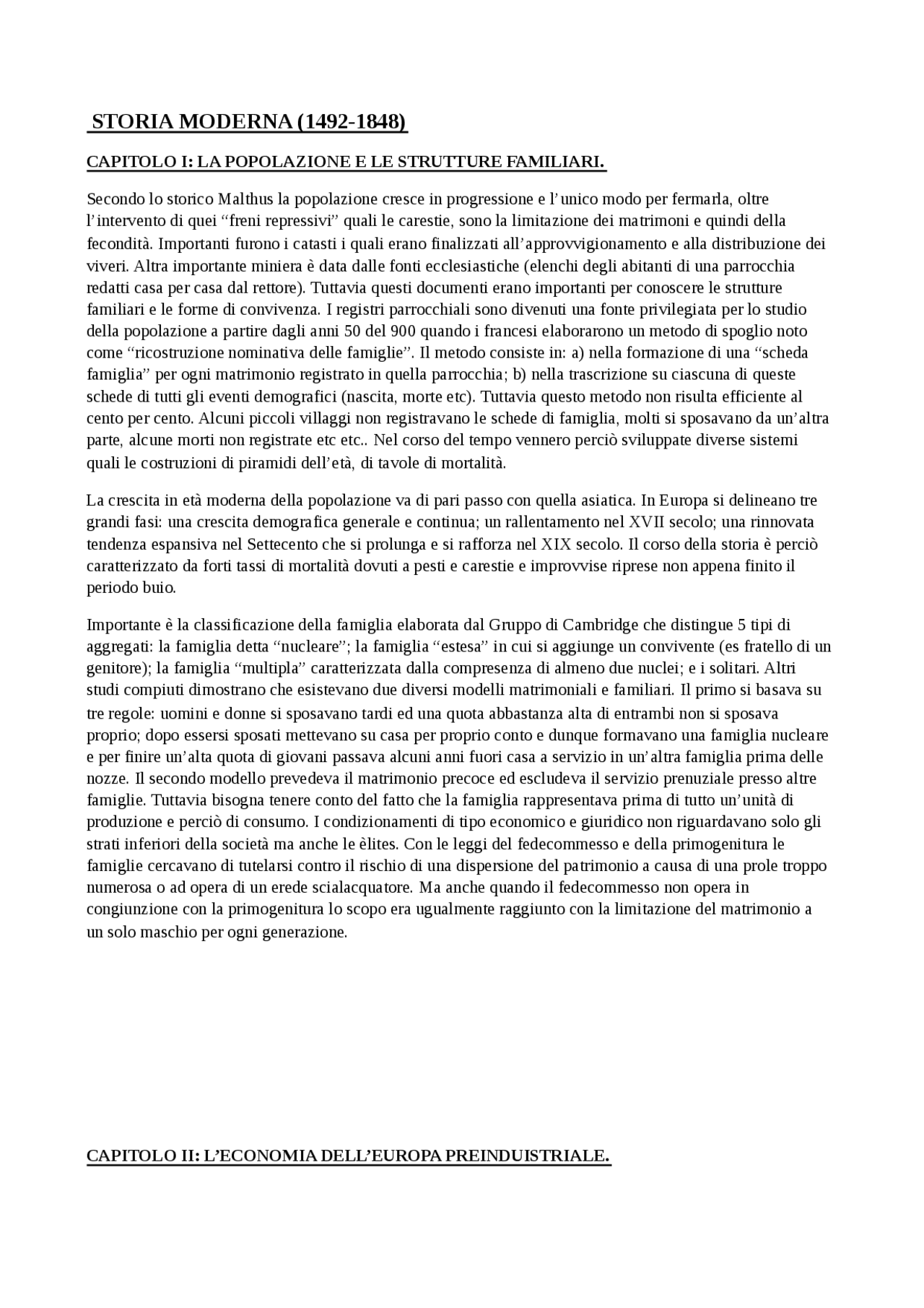 Storia Moderna (1492-1848) di Carlo Capra | Appunti di Storia Moderna ...