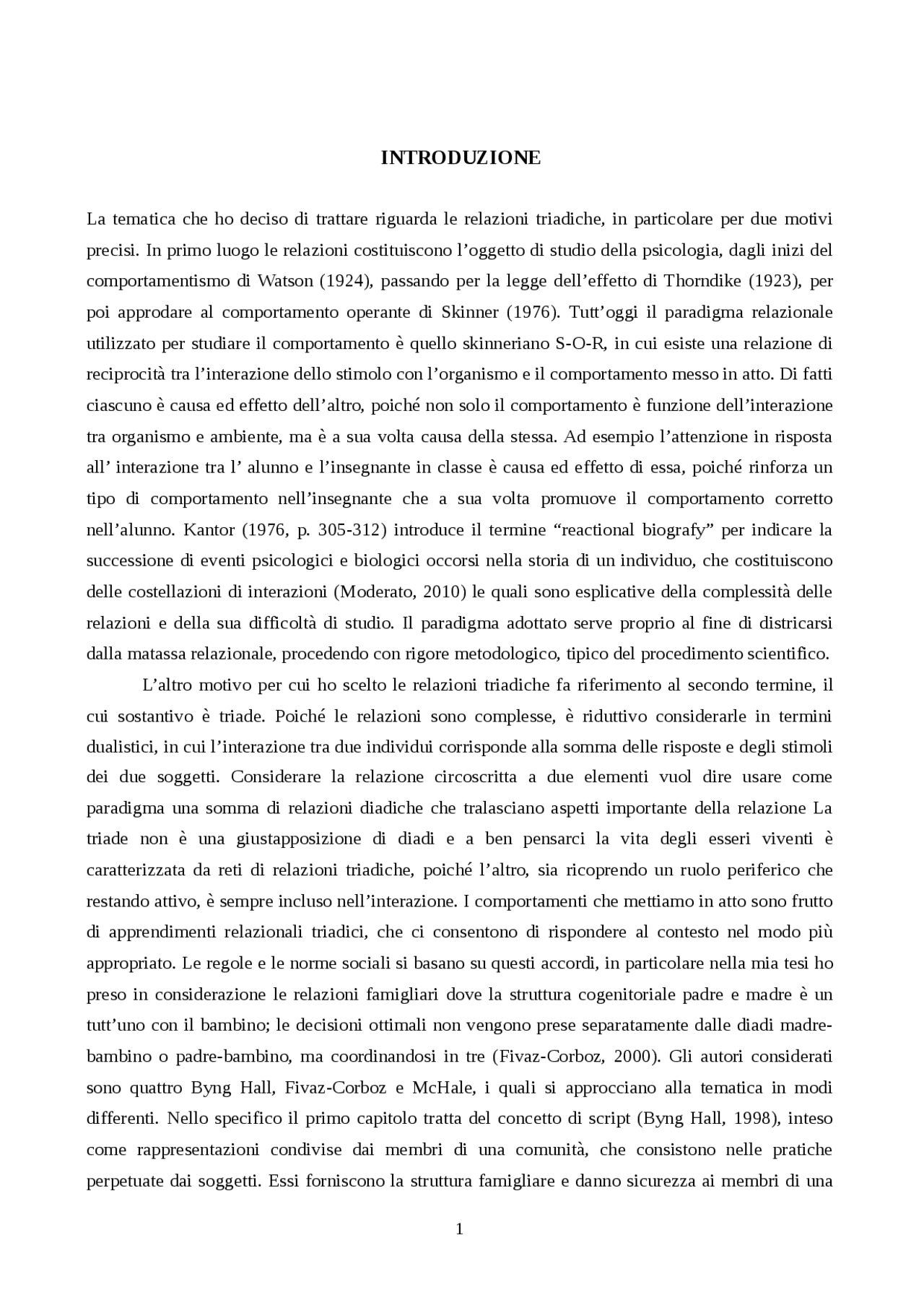 Tesi compilativa sui seguenti : Byng Hall, Le trame della famiglia ...