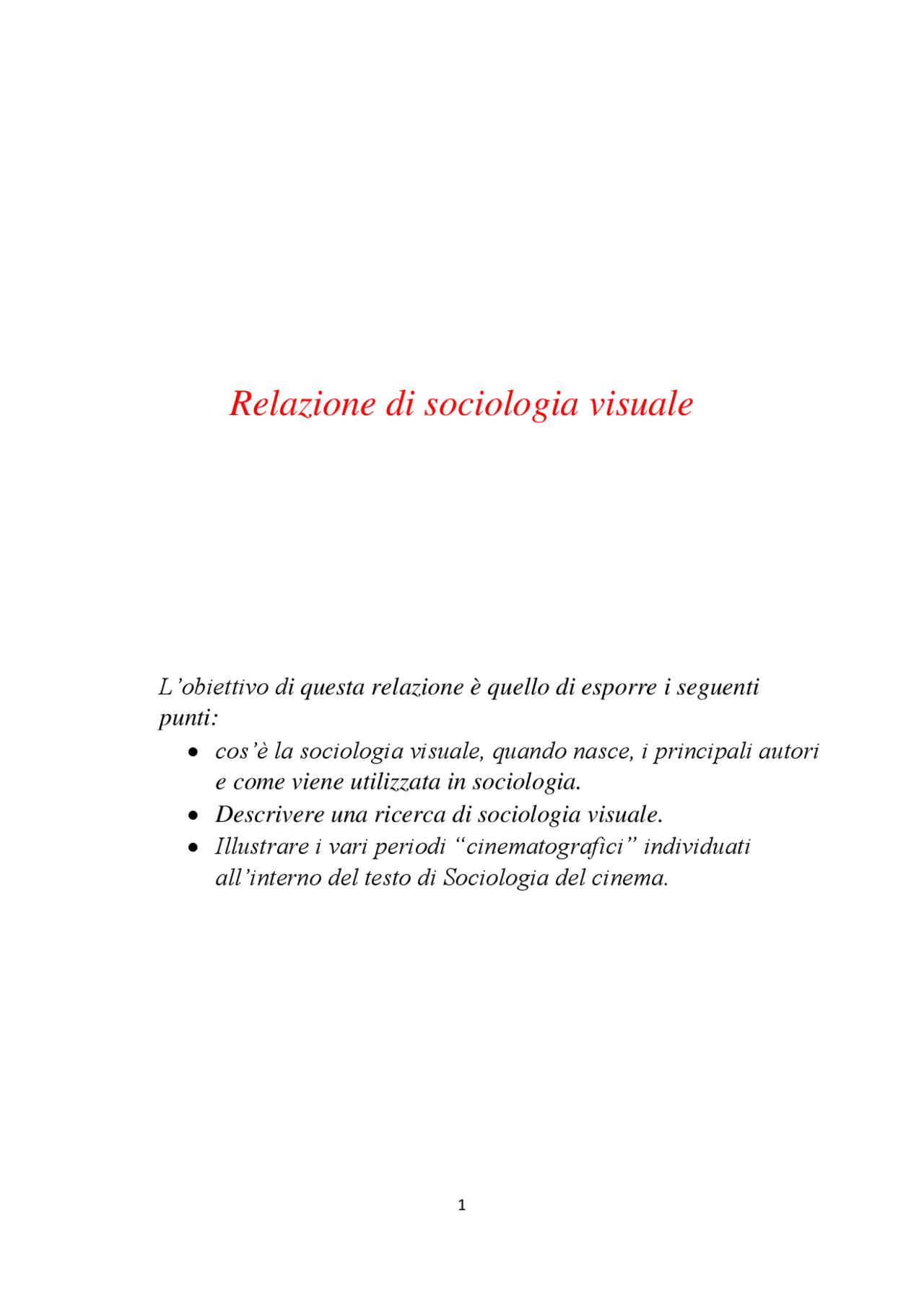 Risposte Esame Di Sociologia Visuale Del Prof Stefano Alpini Docsity