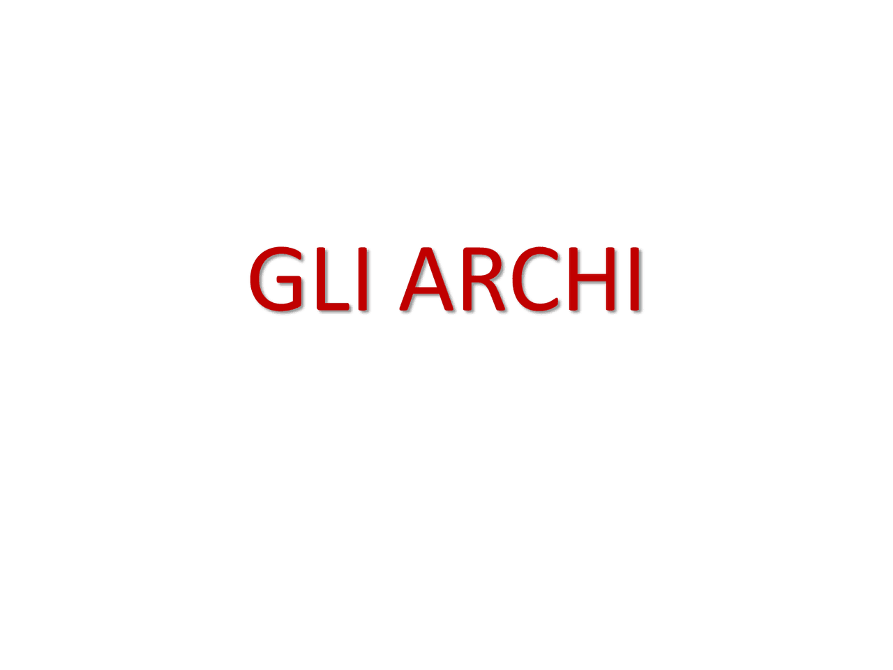 Gli Archi In Architettura Slide Di Disegno Tecnico Docsity