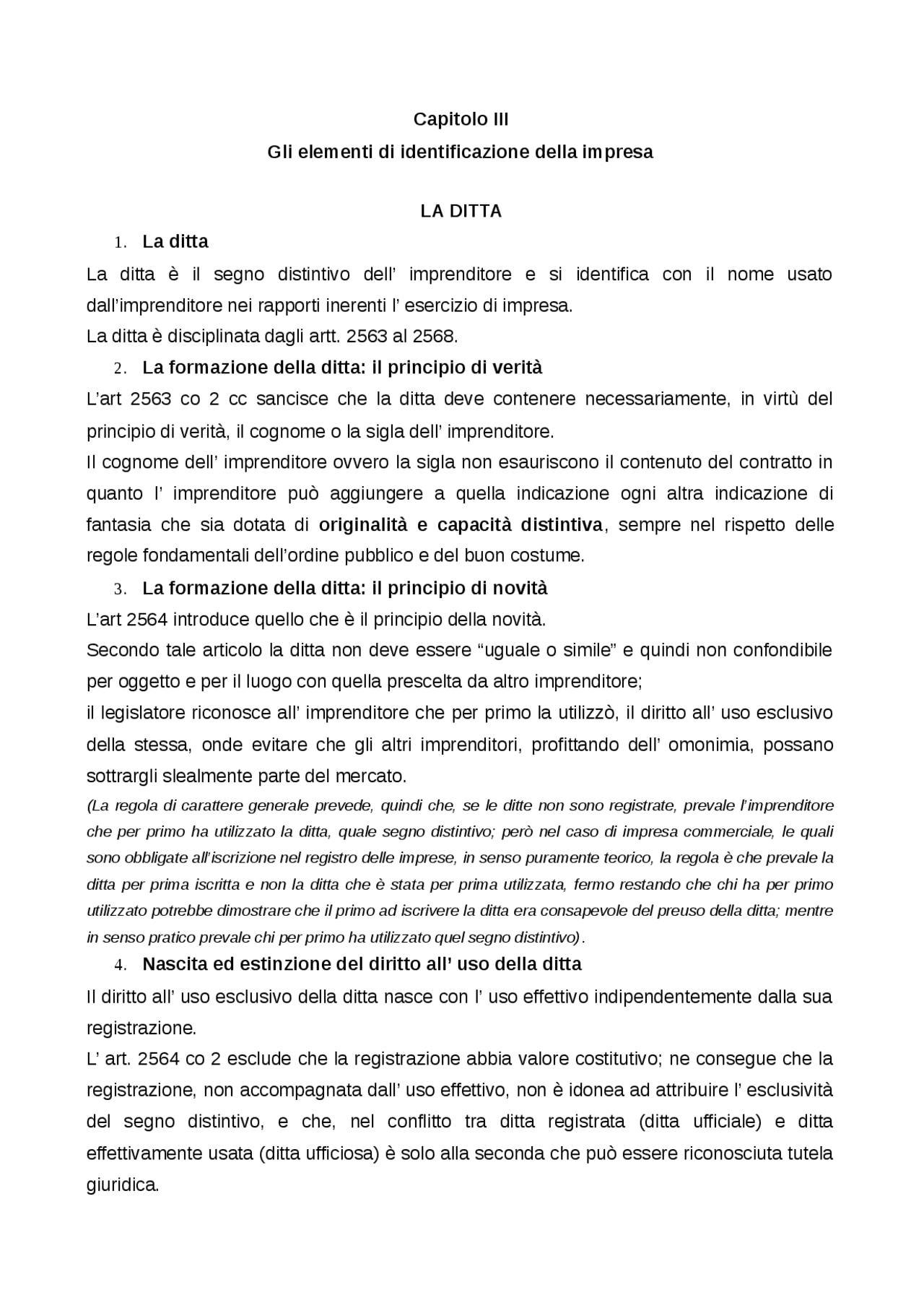Imprenditore In Generale Docsity