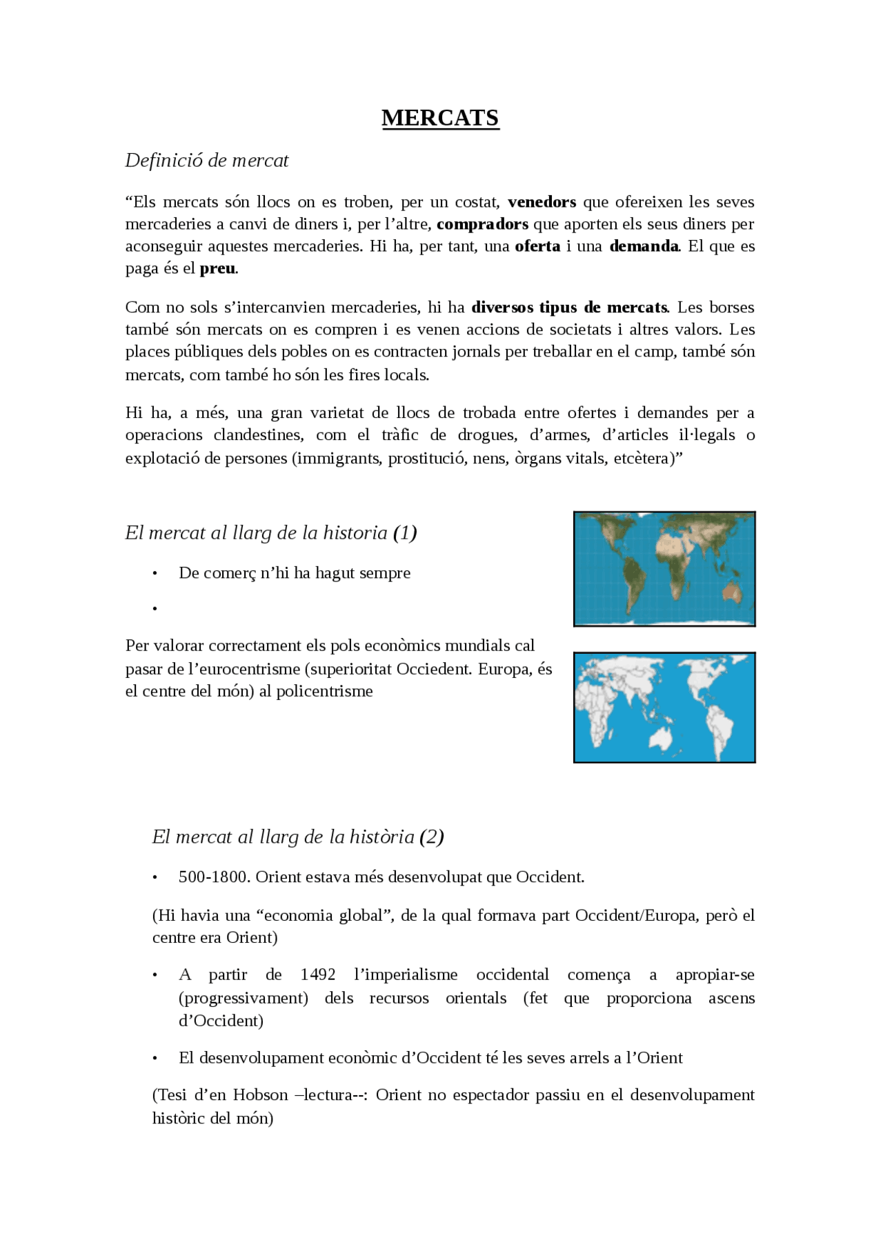 Apunts Tema 4 Evolcuió De Les Societats Docsity