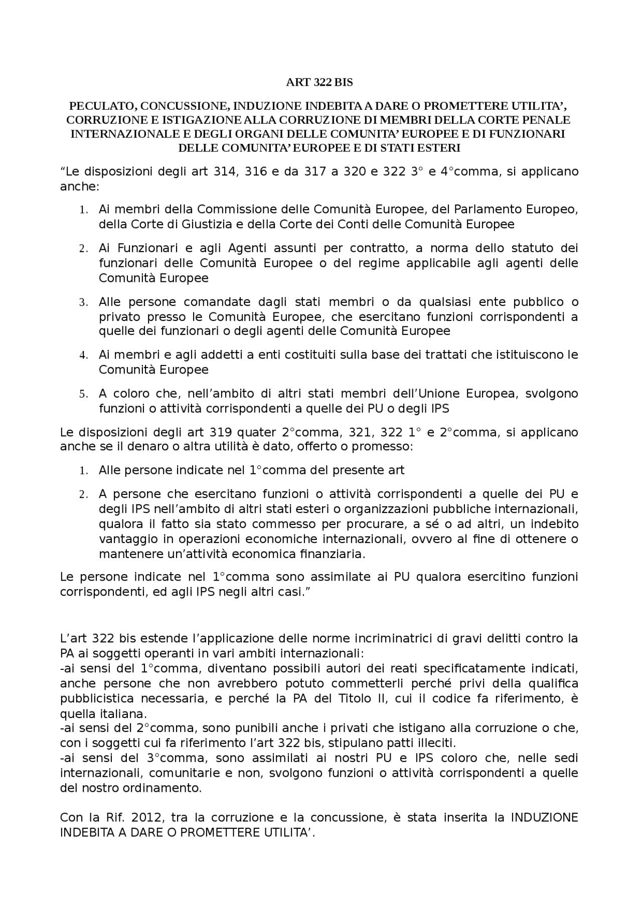 Riassunto Penale Avanzato Giulio De Simone Docsity