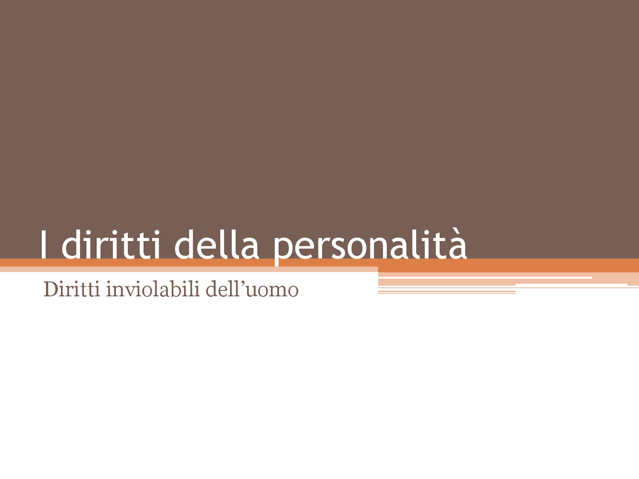 I Diritti Sulle Cose Docsity