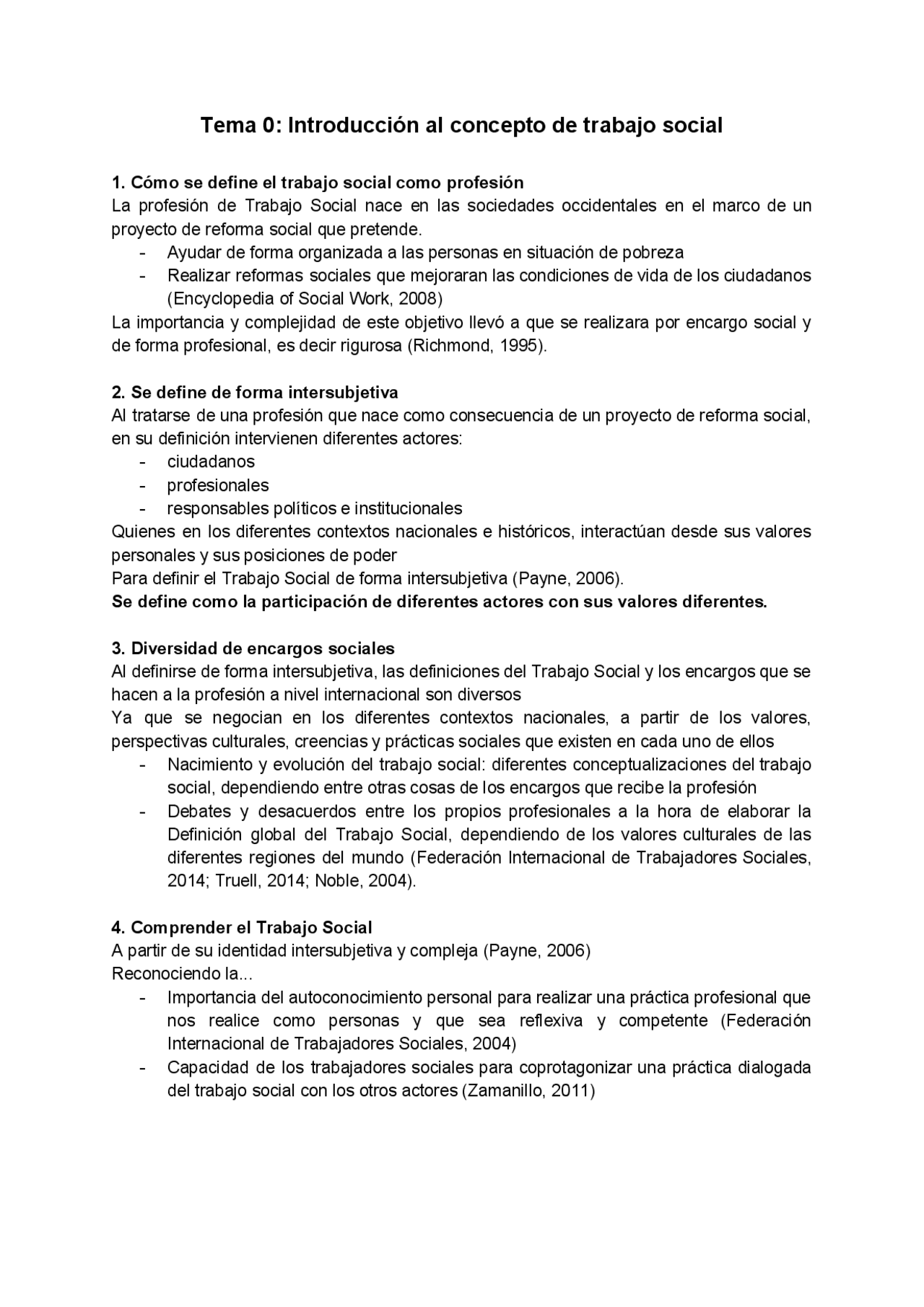 Apunts Conceptes Bàsics Del Treball Social Docsity