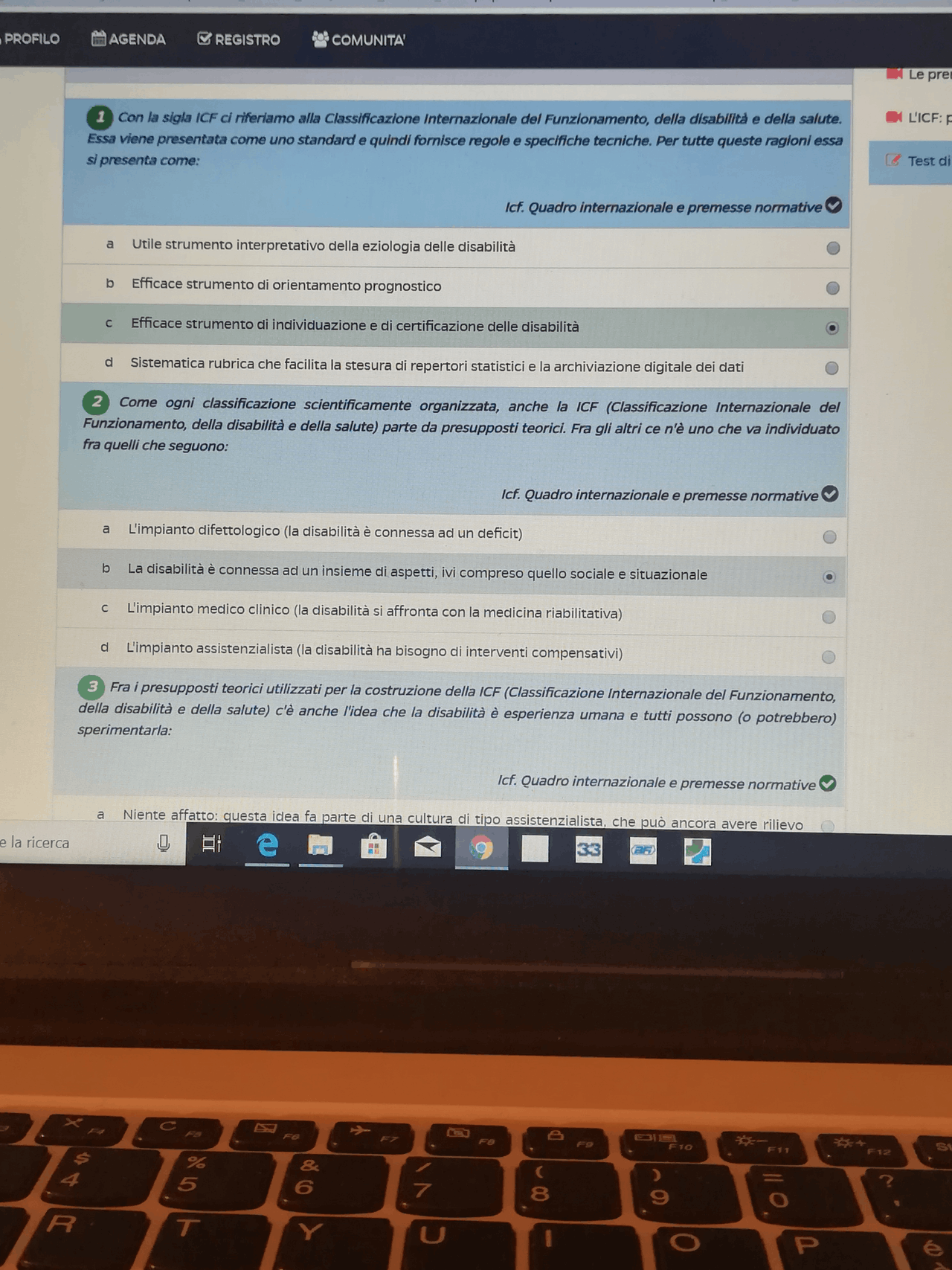 Test Didattica Dellinclusione Docsity