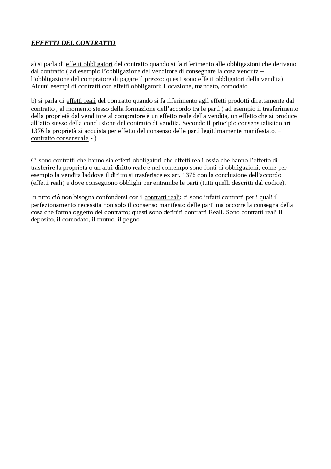 Appunti Presi A Lezione Docsity