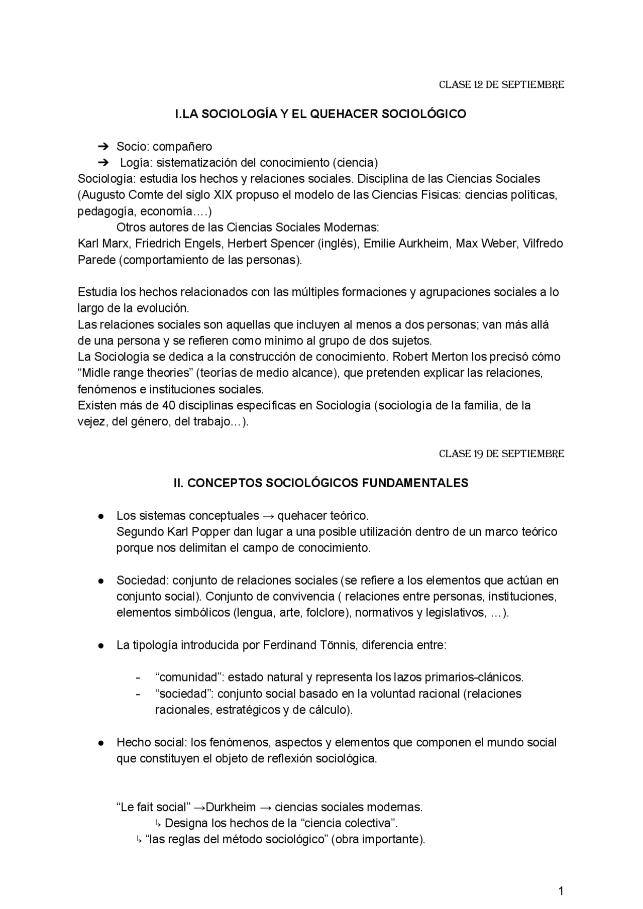 Apuntes De Sociología Año 2018 Docsity
