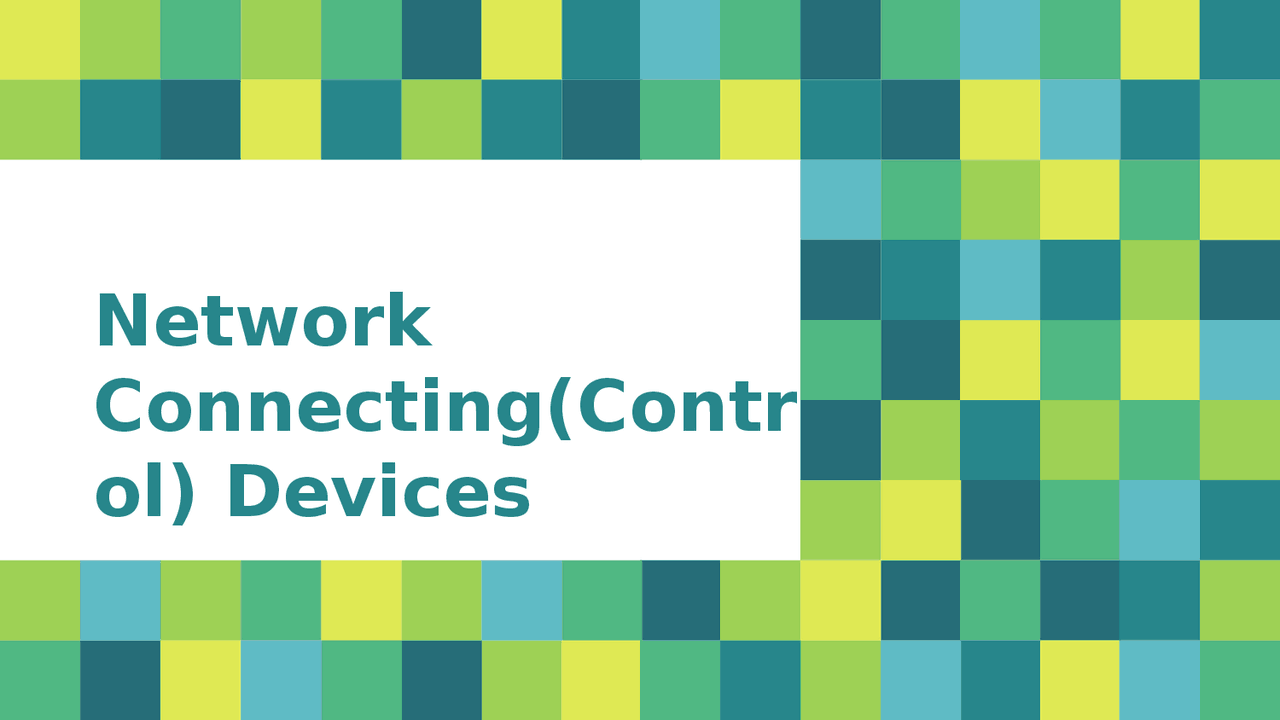 network connecting device | Apuntes Comunicación de Datos y Red de ...