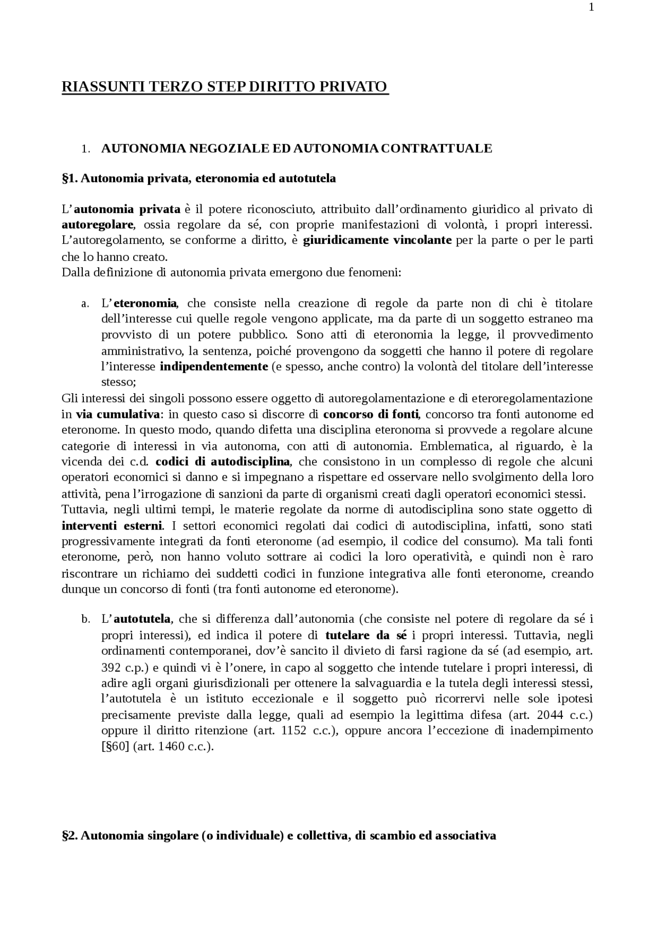 Riassunti Perlingieri Contratti Parte Generale E Singoli Contratti