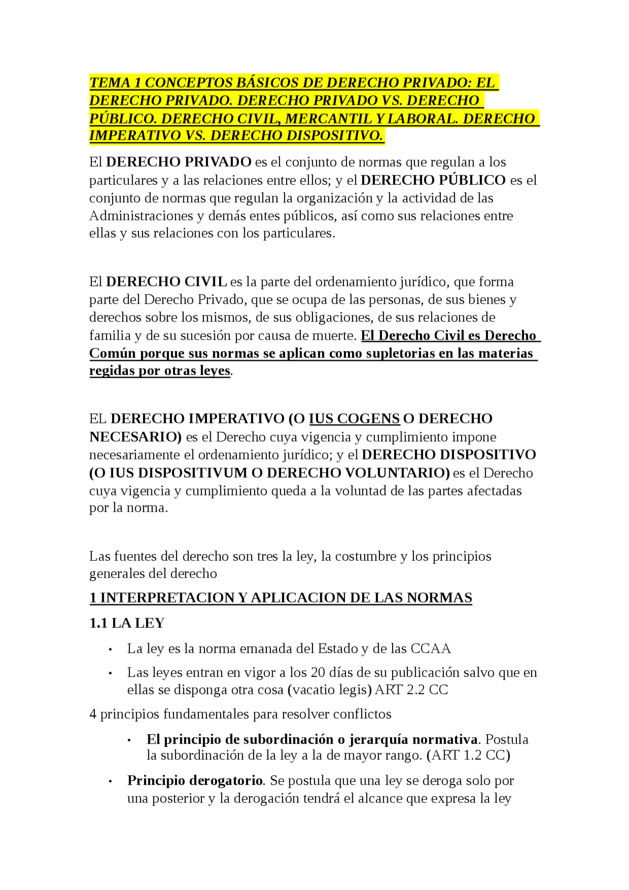 Derecho Civil Rrll Docsity
