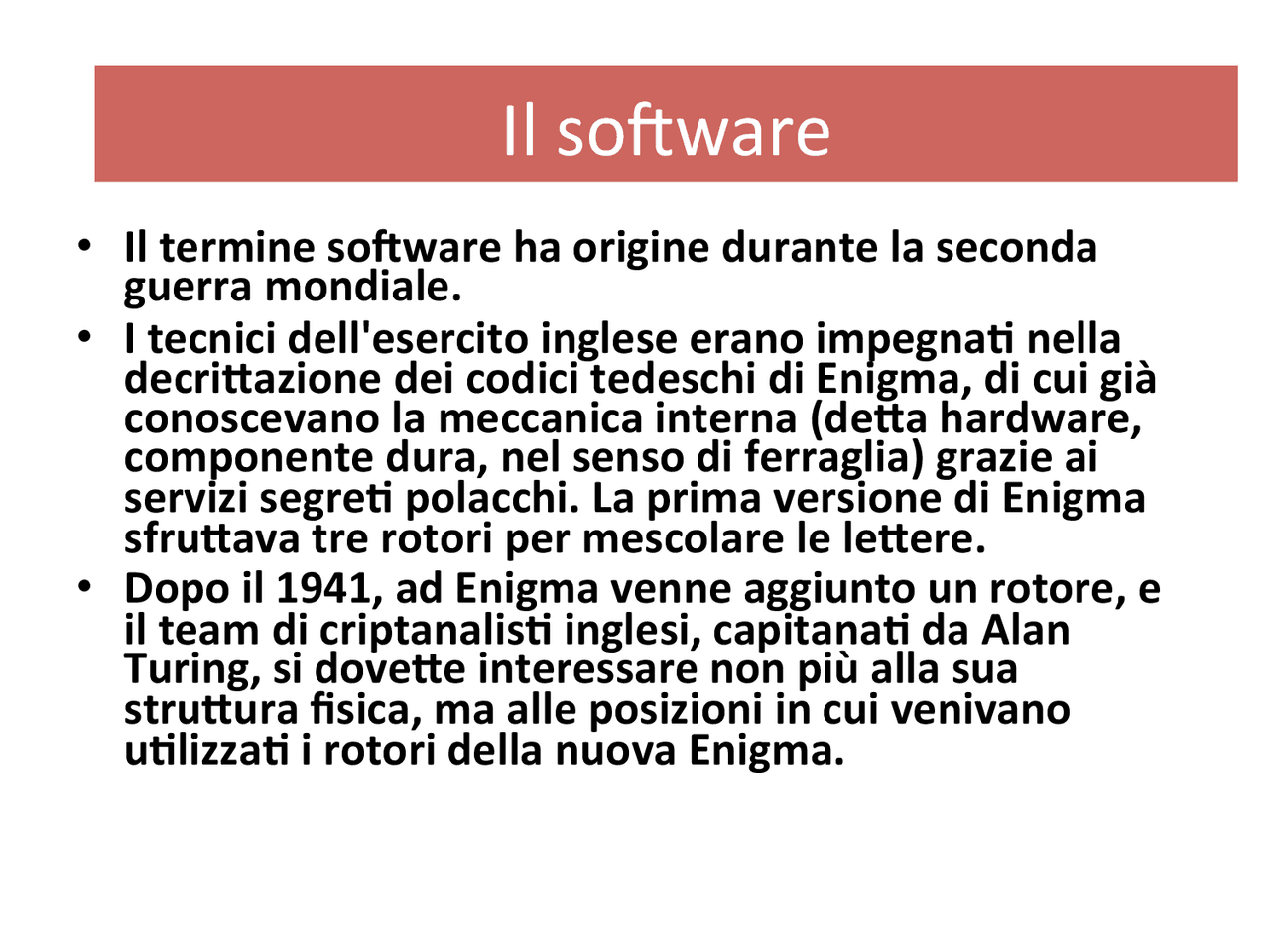 Il Software Informatica Docsity