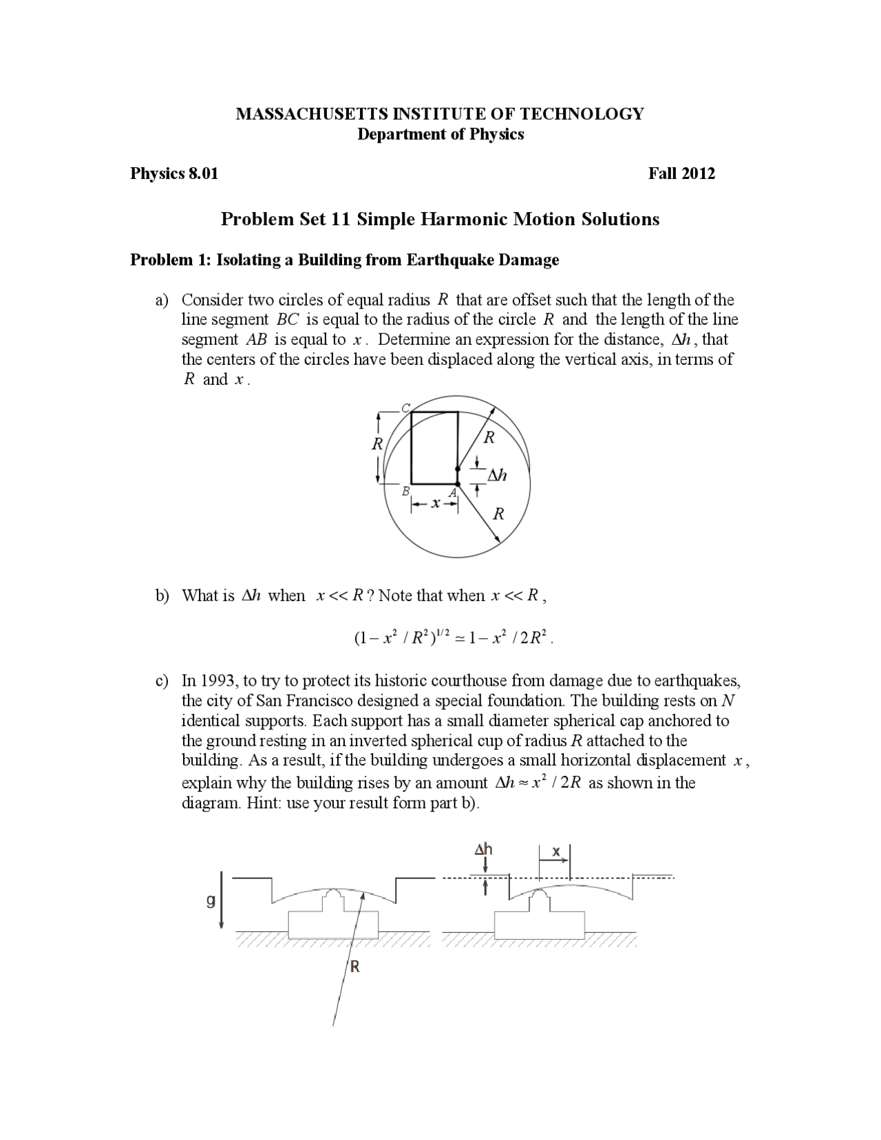 Physics For Life Exam 1 Answer Key Docsity