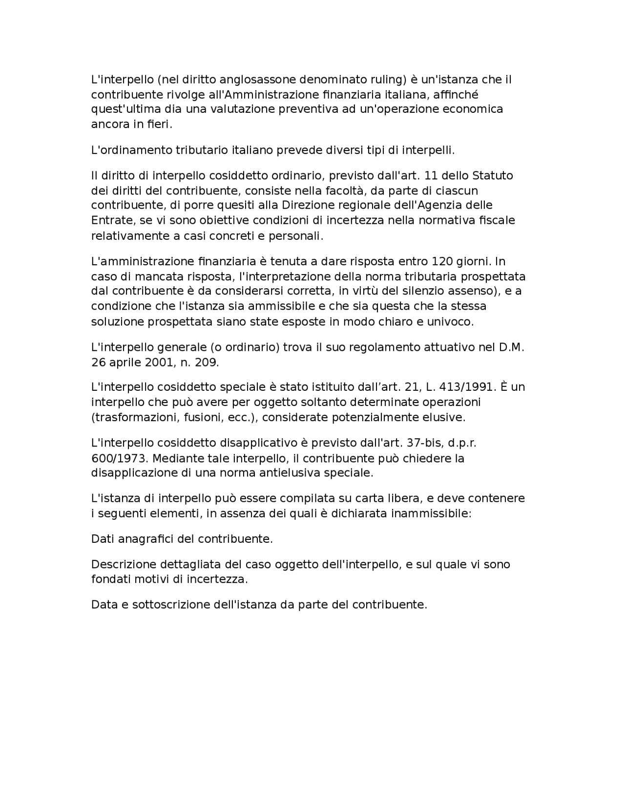 L'Iva nel sistema tributario italiano - Docsity