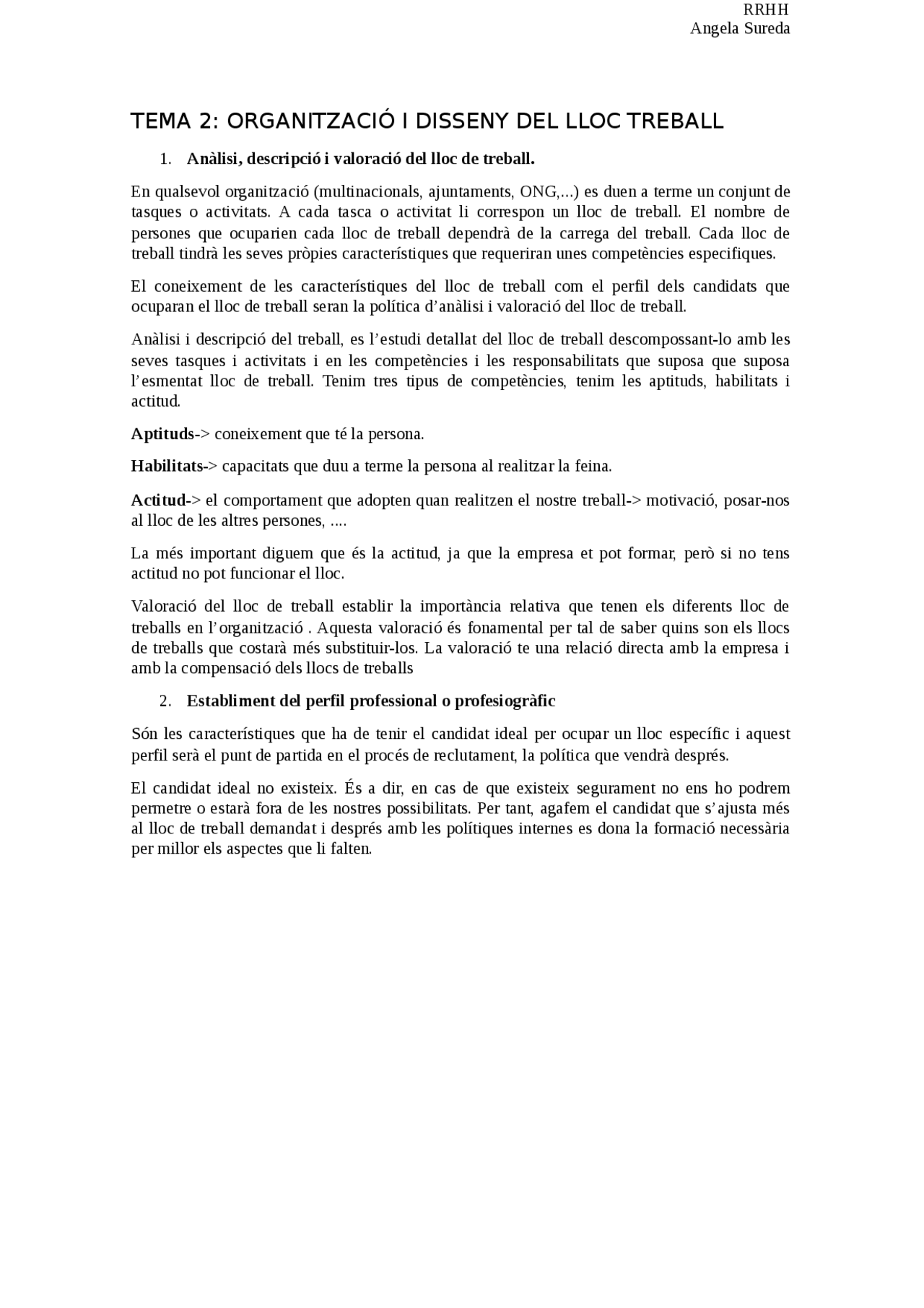 Apuntes Recursos Humanos Docsity