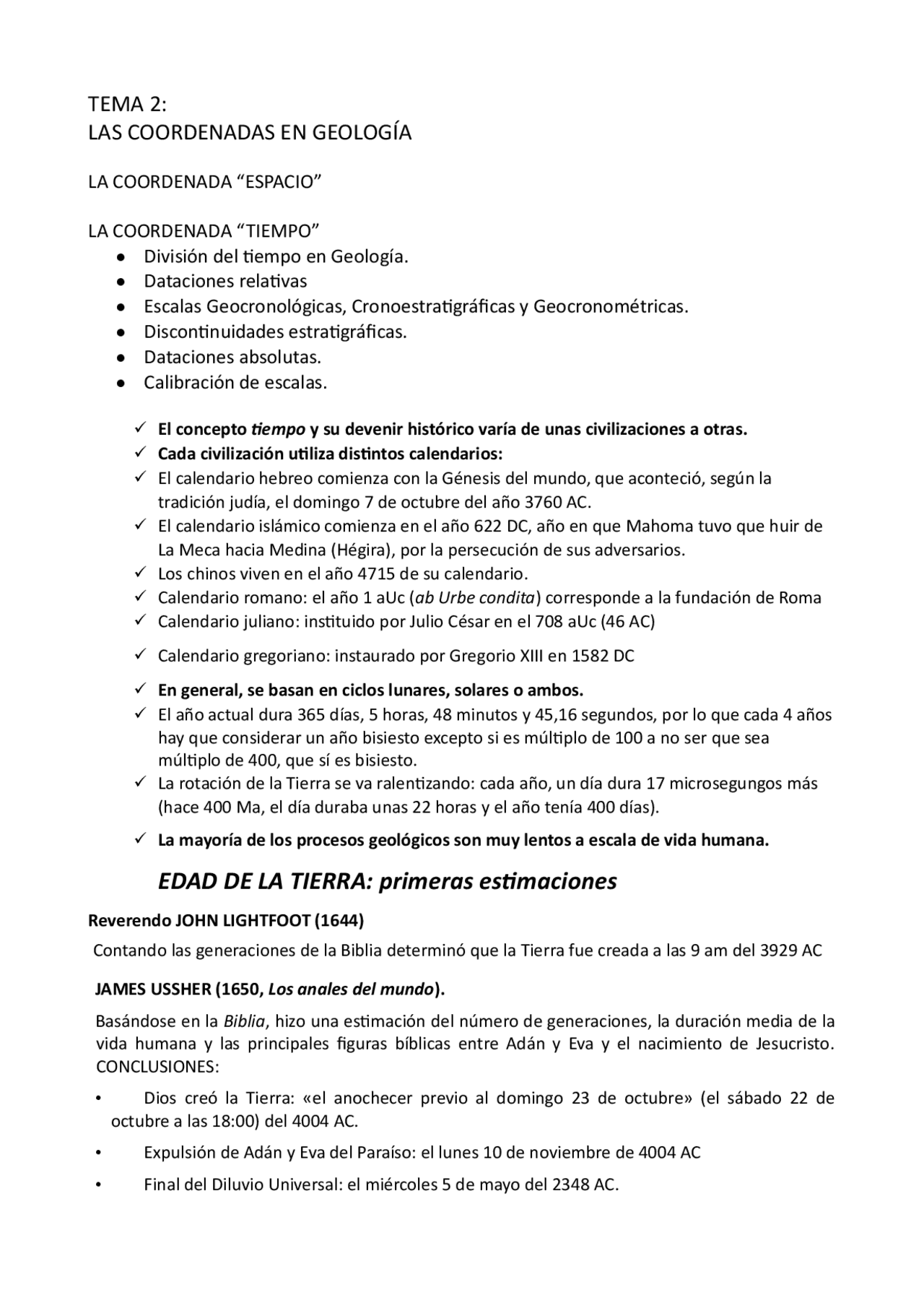 Geología Apuntes Tema2 Docsity