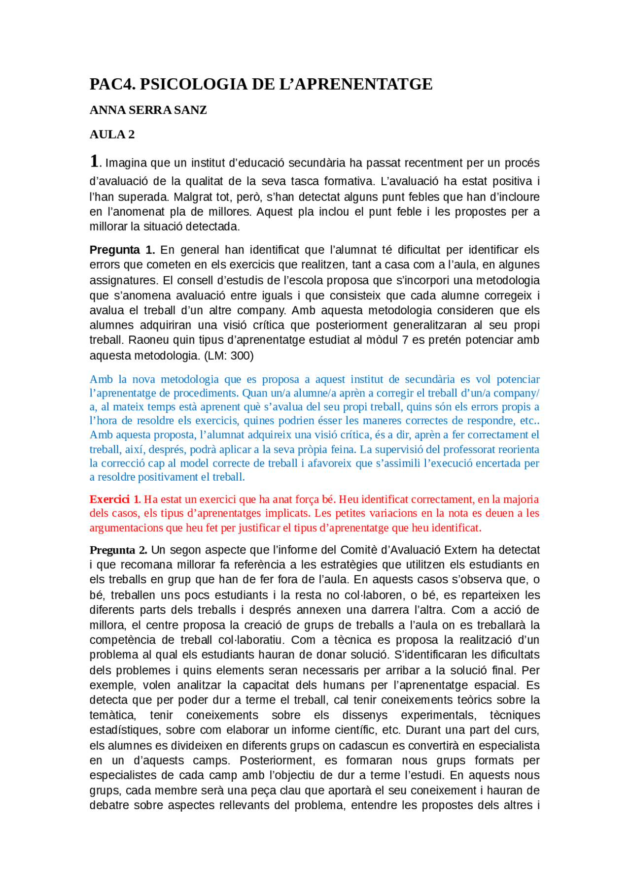 Pac4 Psicologia De Laprenentatge Docsity