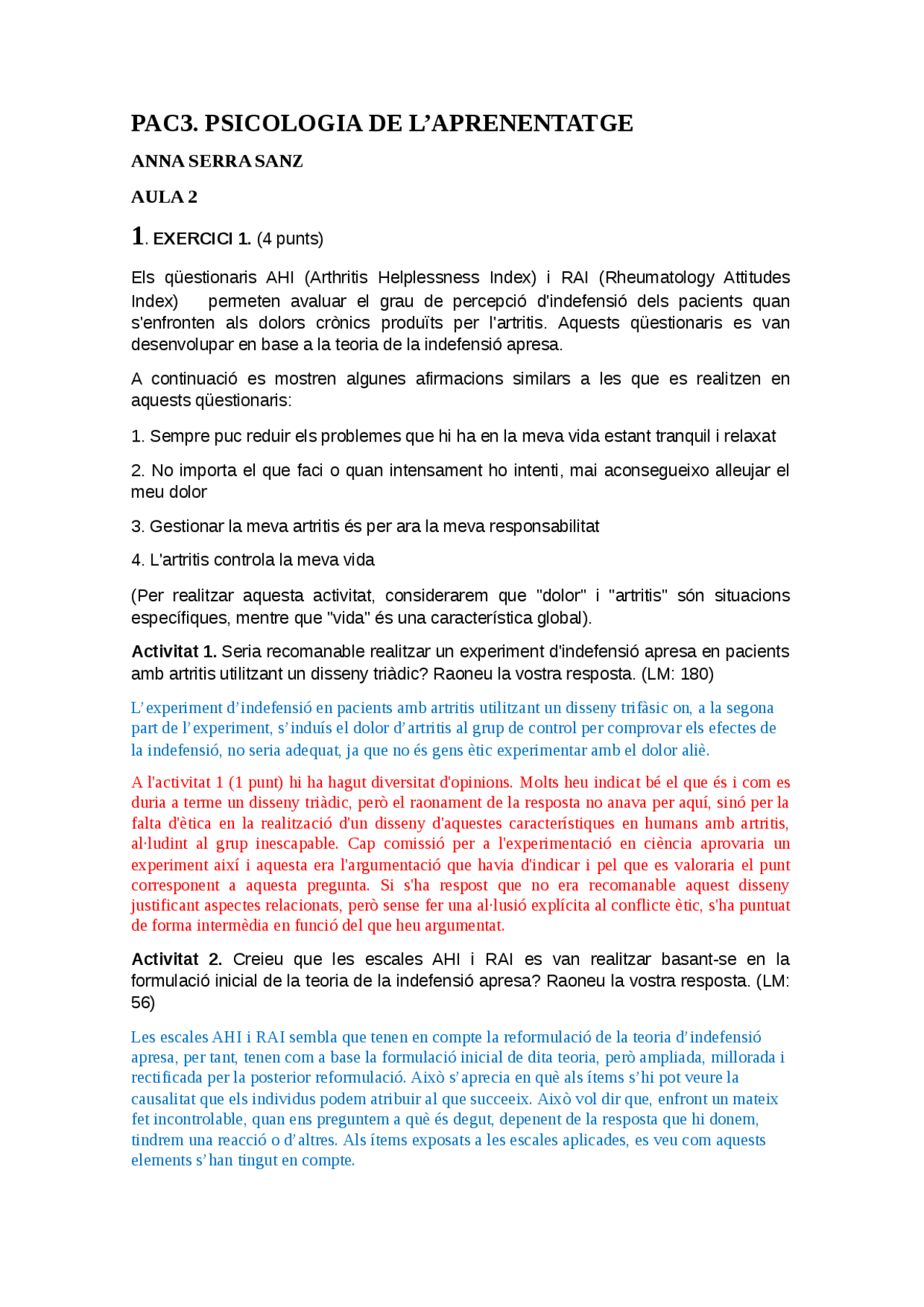 Pac2 Psicologia De Laprenentatge Docsity