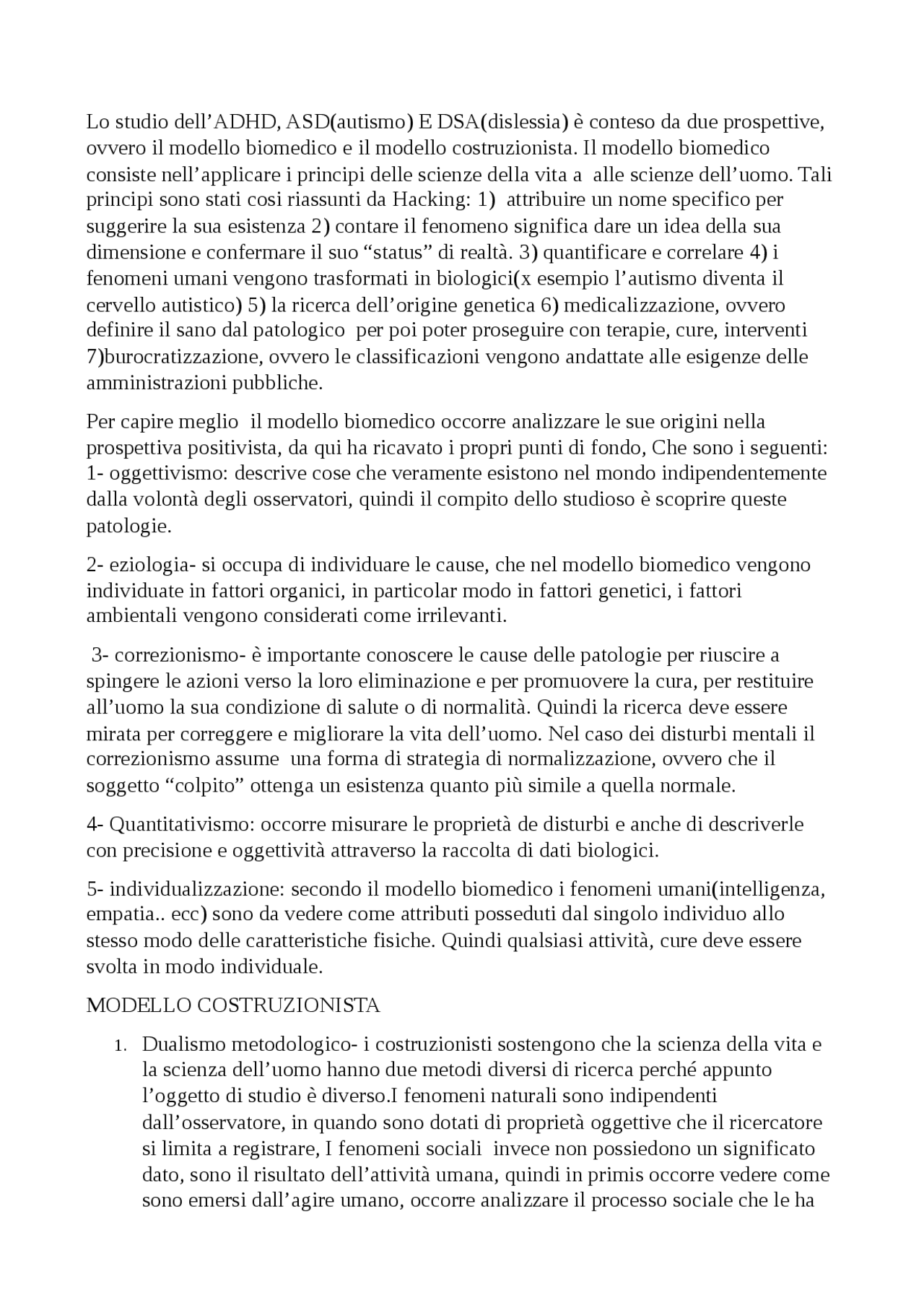 Esame Sociologia Della Devianza Docsity