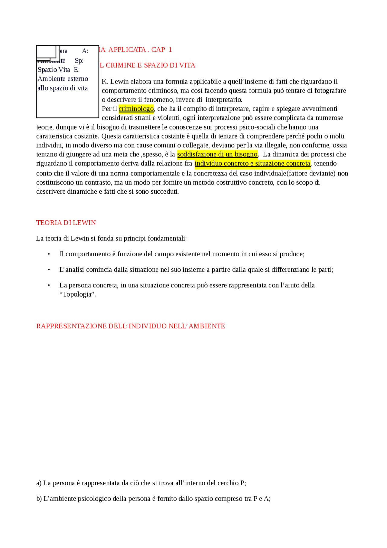 Criminologia Applicata Manuale Docsity