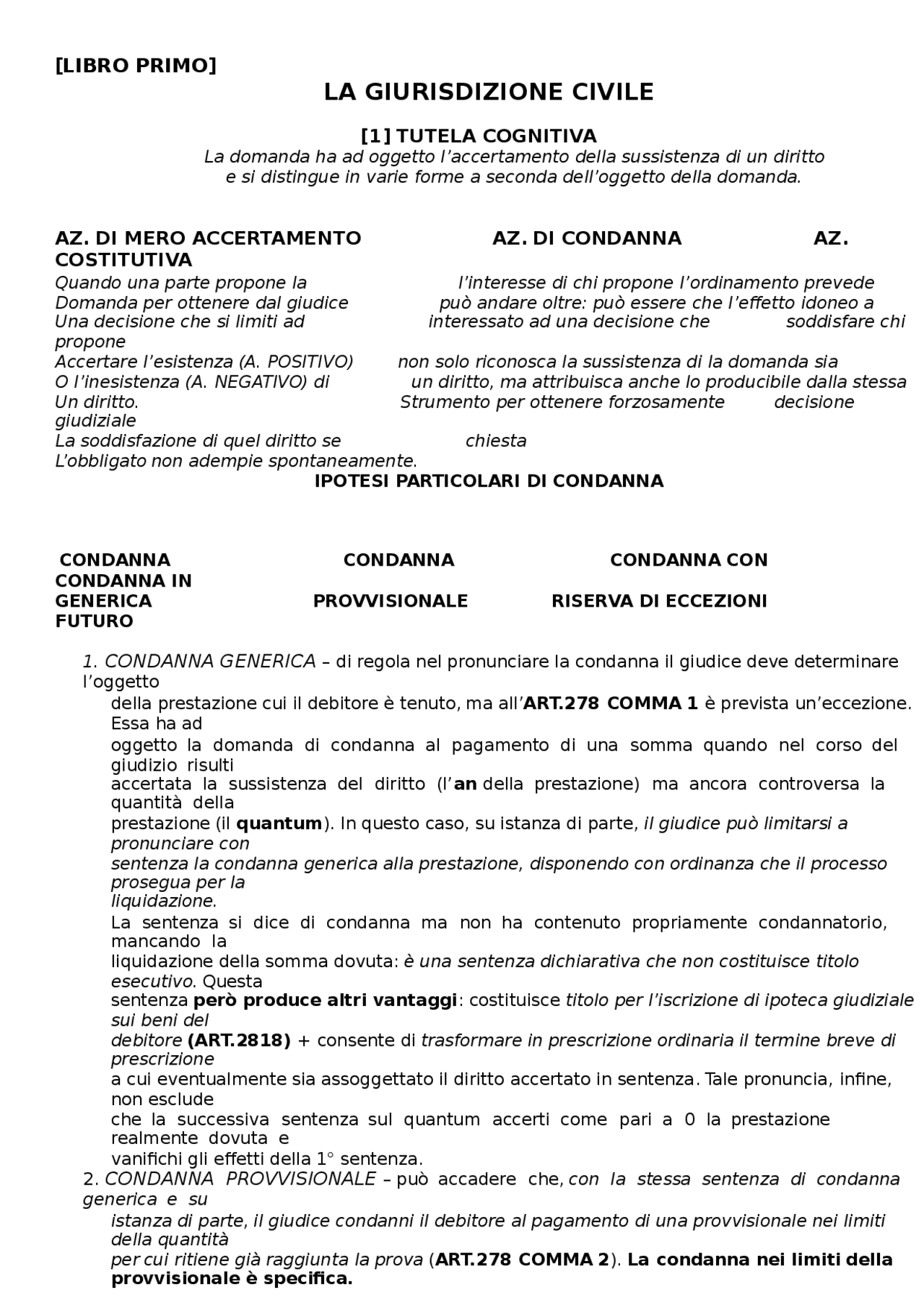 Riassunto Balena 1 2 3 Docsity