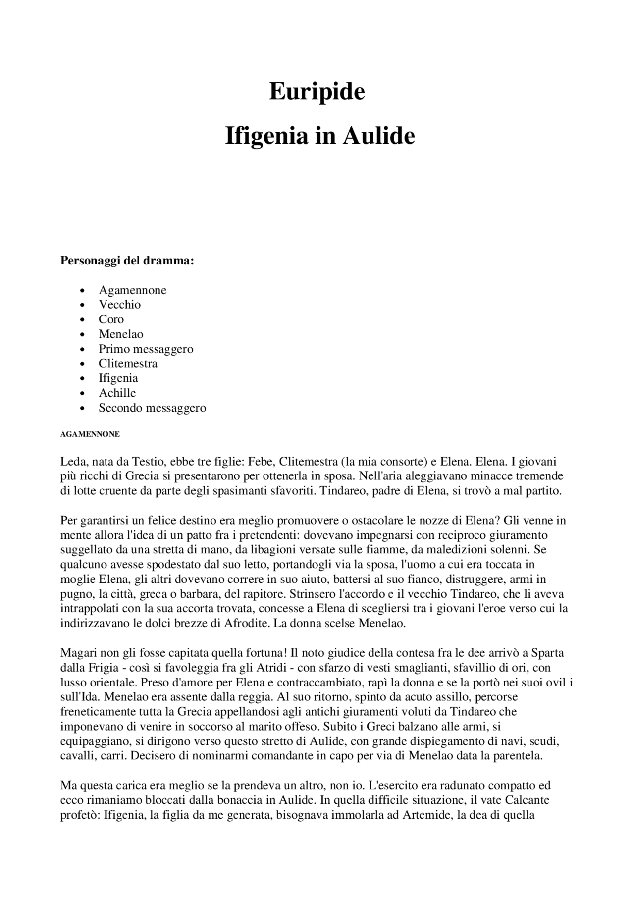 La tragedia greca: euripide - Docsity