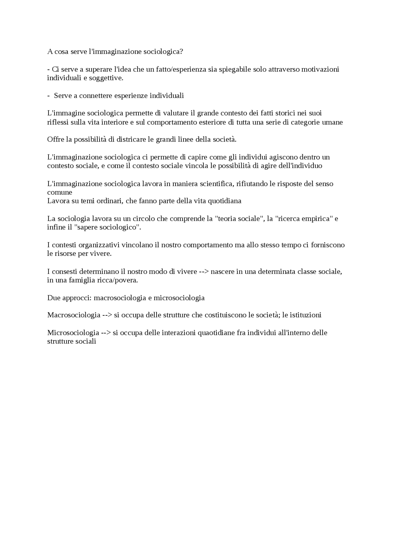 Appunti Di Sociologia Della Comunicazione Docsity
