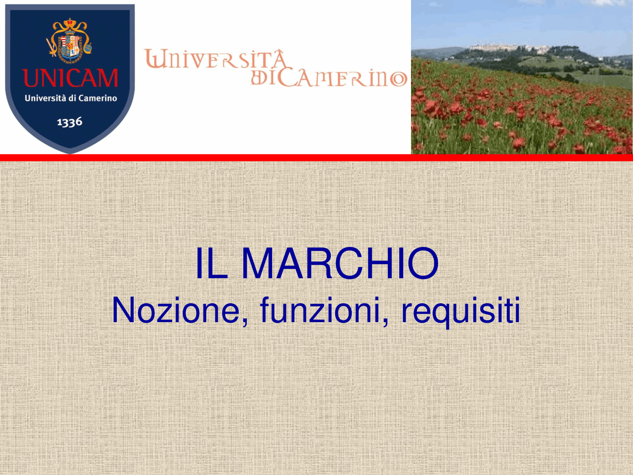 Slides Diritto Industriale 1 Docsity