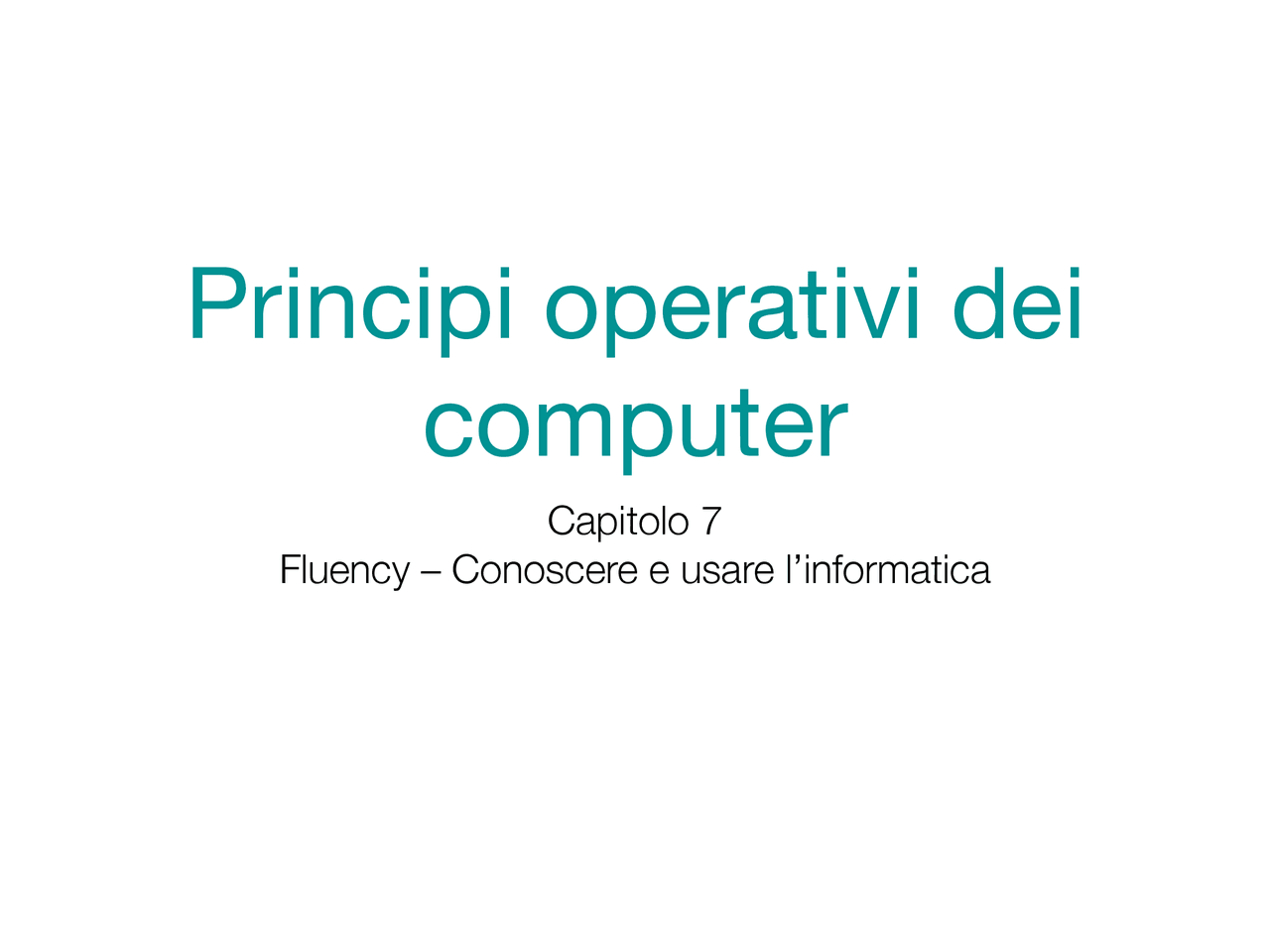 Informatica Generale Dispense Docsity