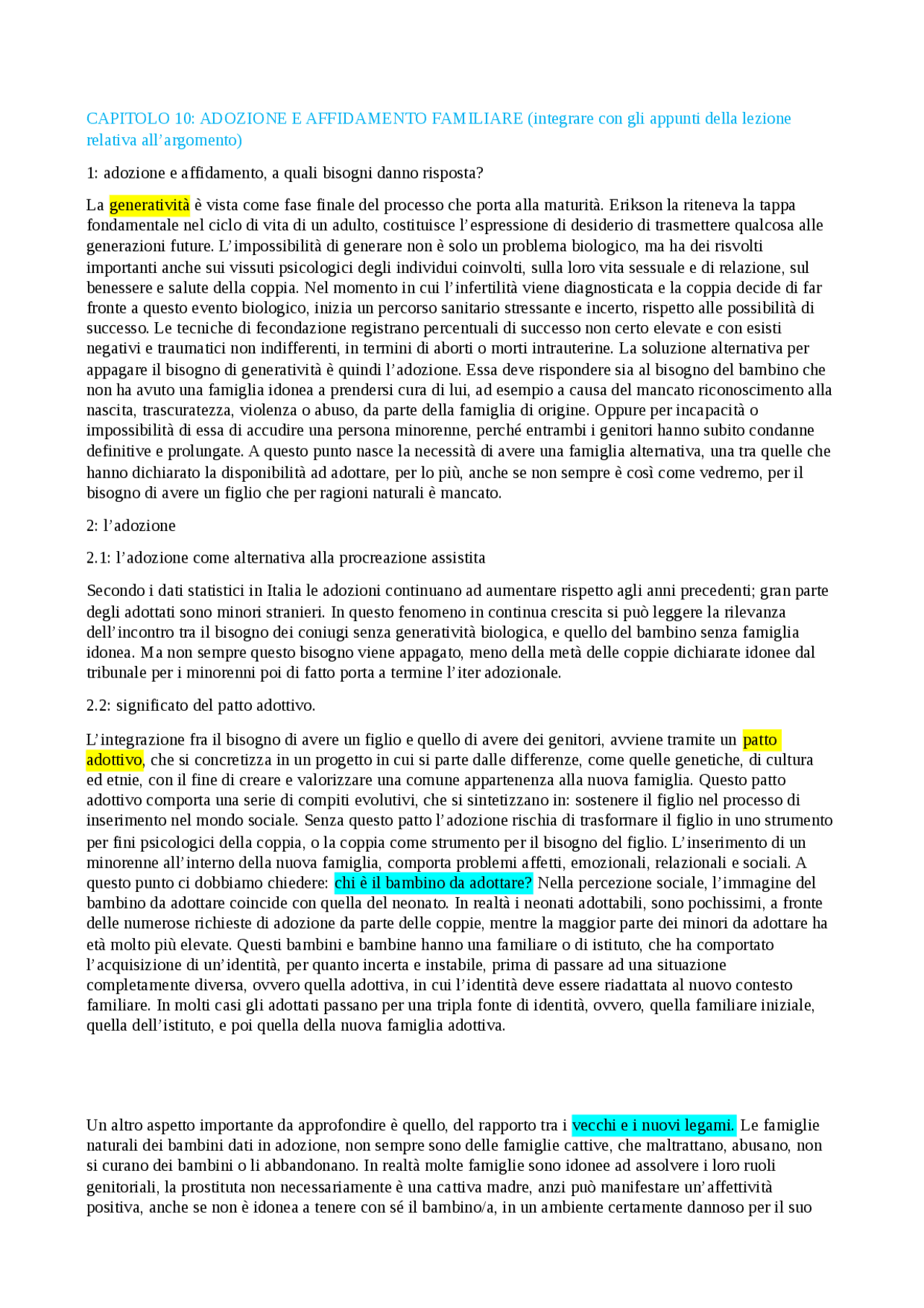 Manuale Di Psicologia Giuridica Minorile Docsity