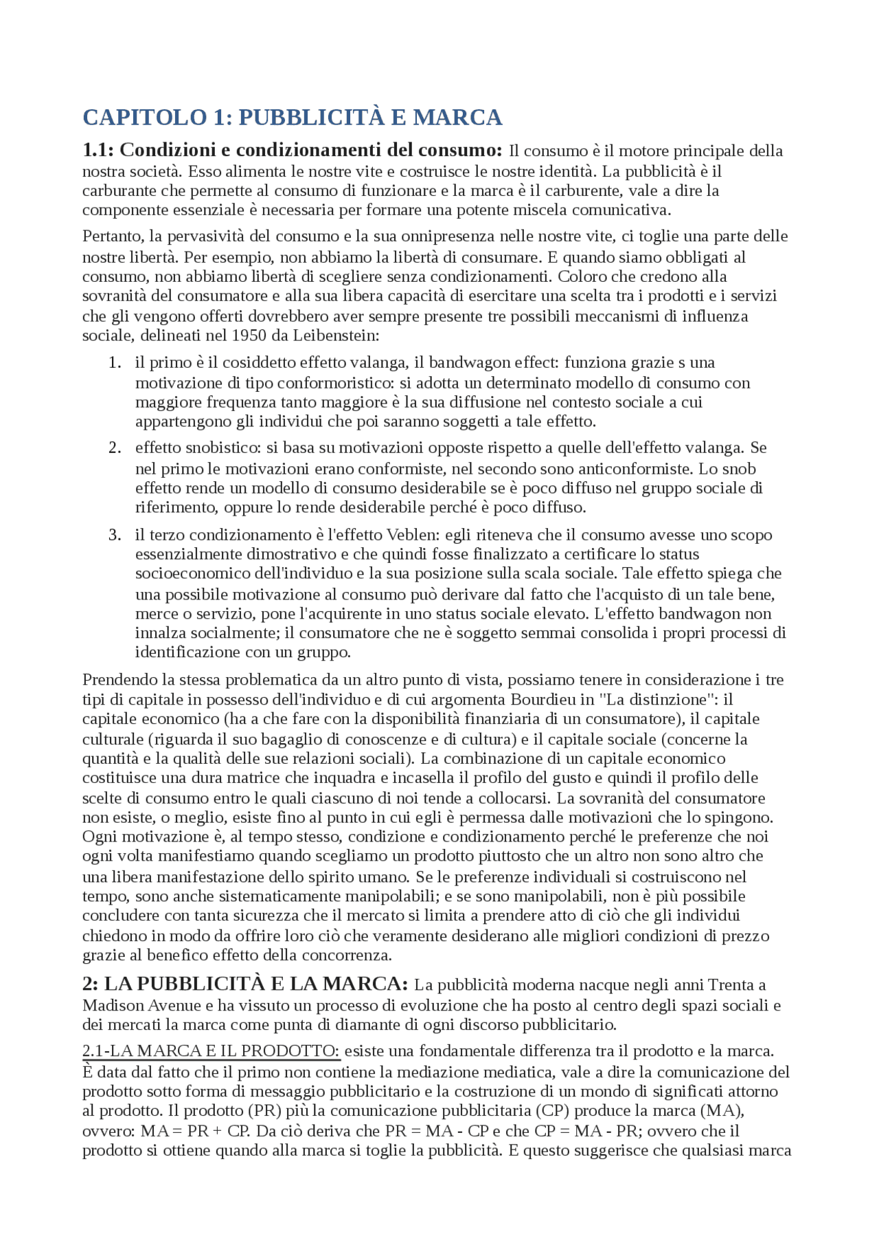 Mauro Ferraresi Pubblicità Teoria E Tecniche” Docsity