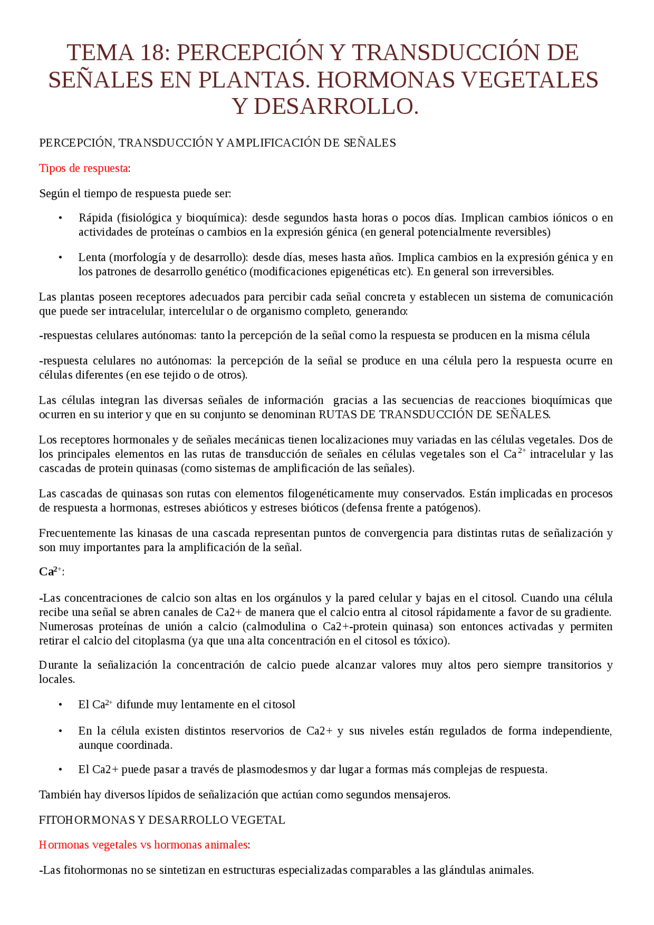 Tema 18a - fitohormonas - Docsity