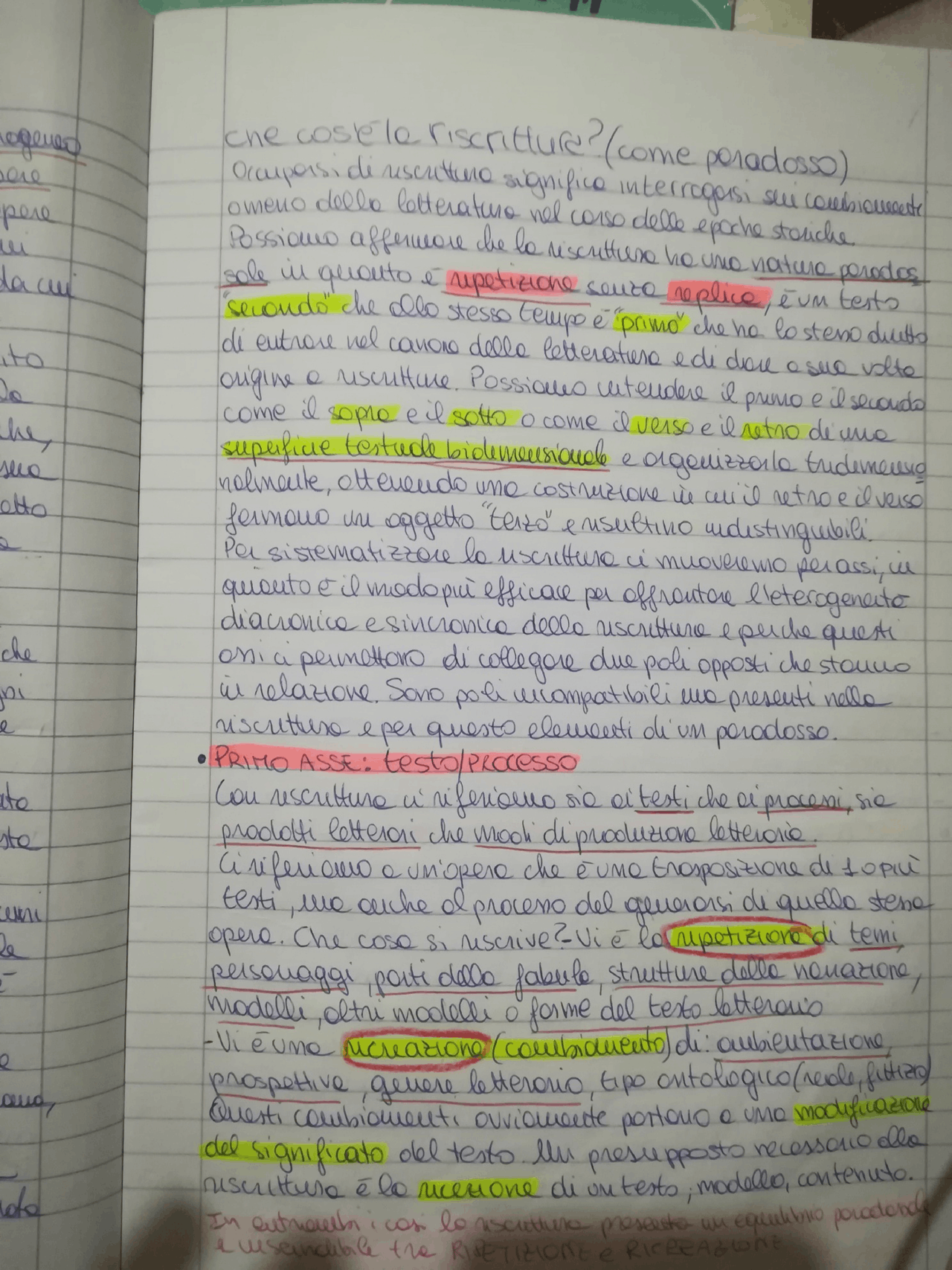 Appunti Letteratura Comparata Docsity