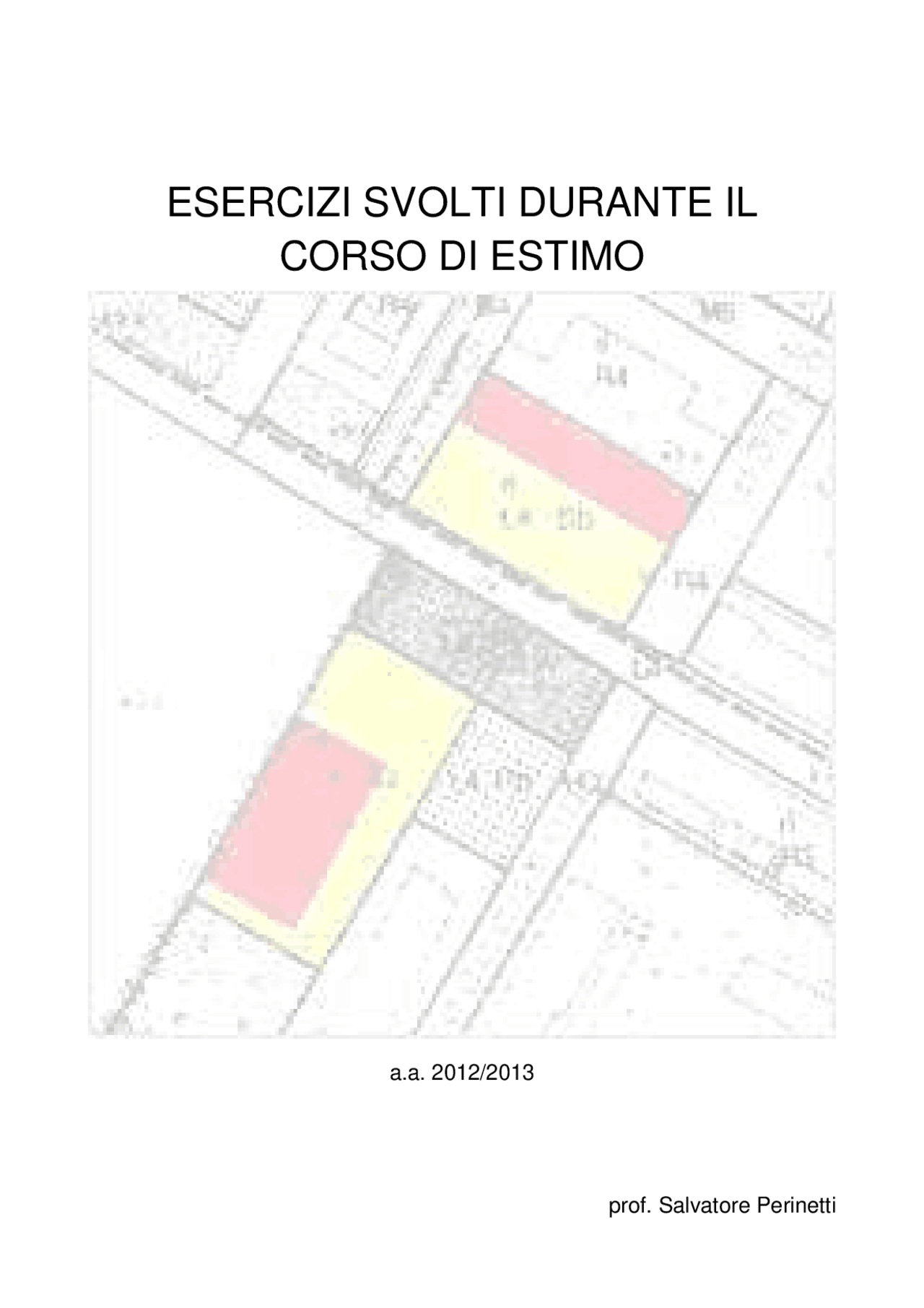 Esercizi Di Estimo Ingegneria Edile Docsity