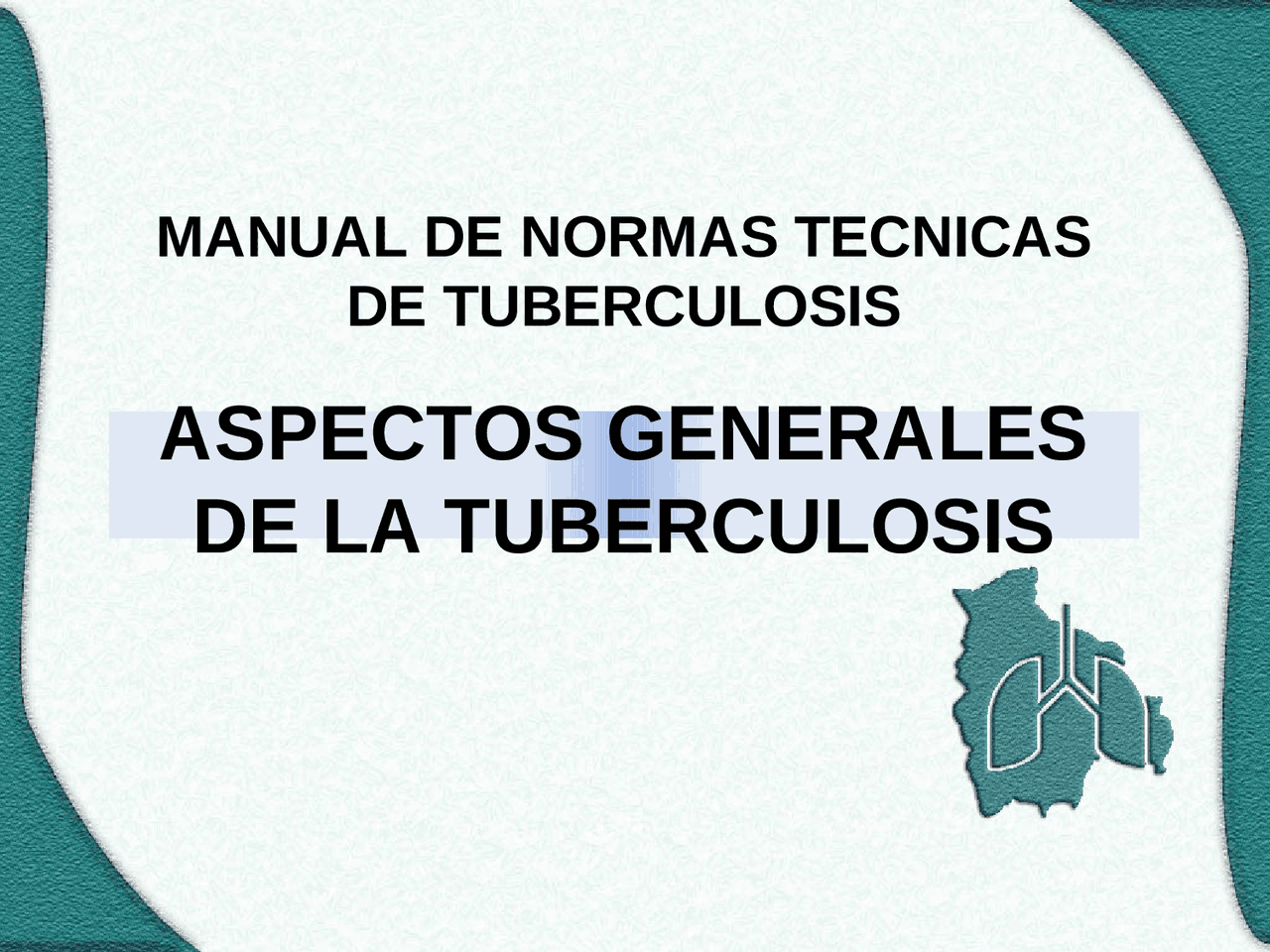 Aspectos generales de la tuberculosis | Esquemas y mapas conceptuales ...