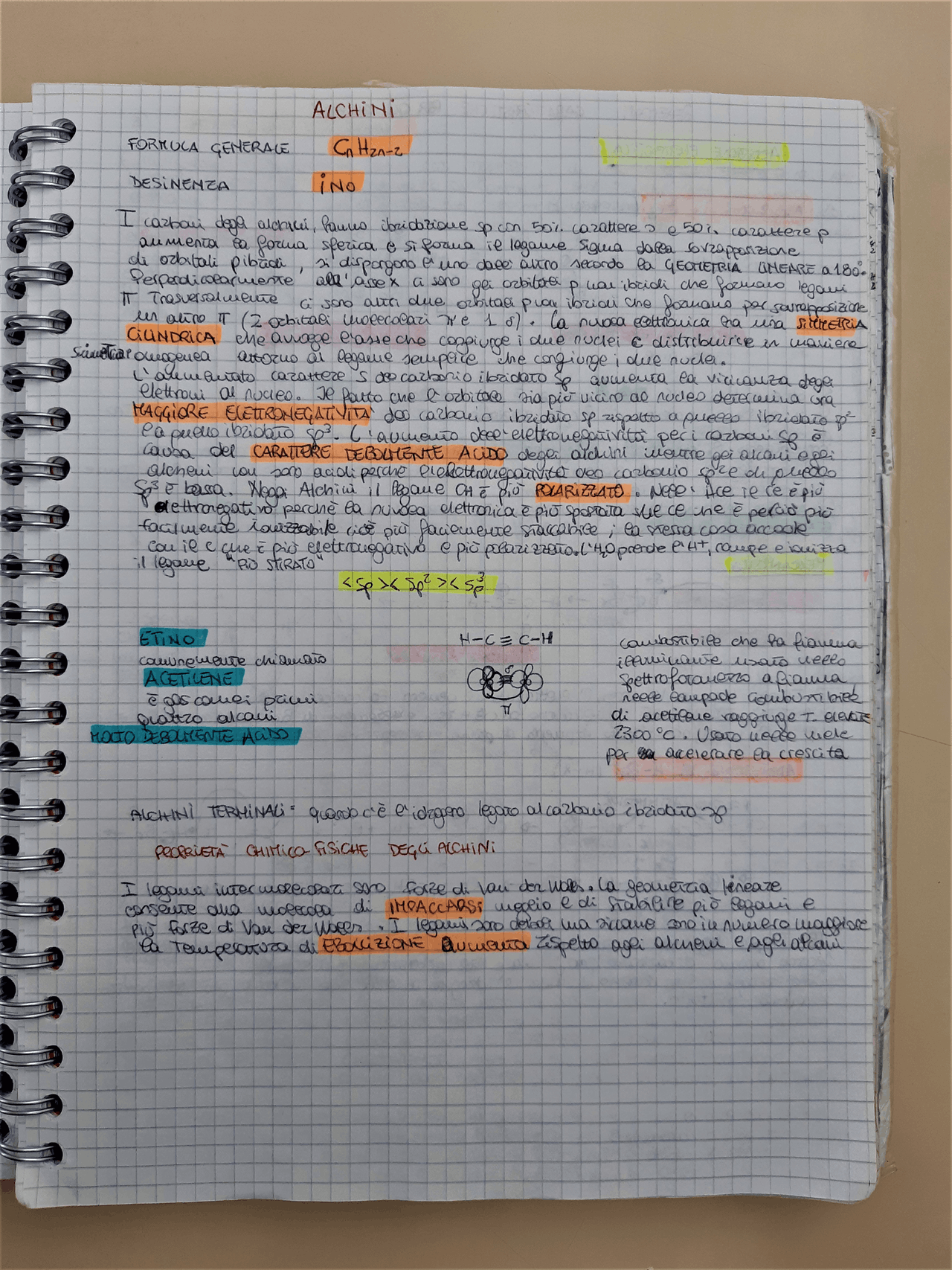 Alchini Formula Generale Docsity