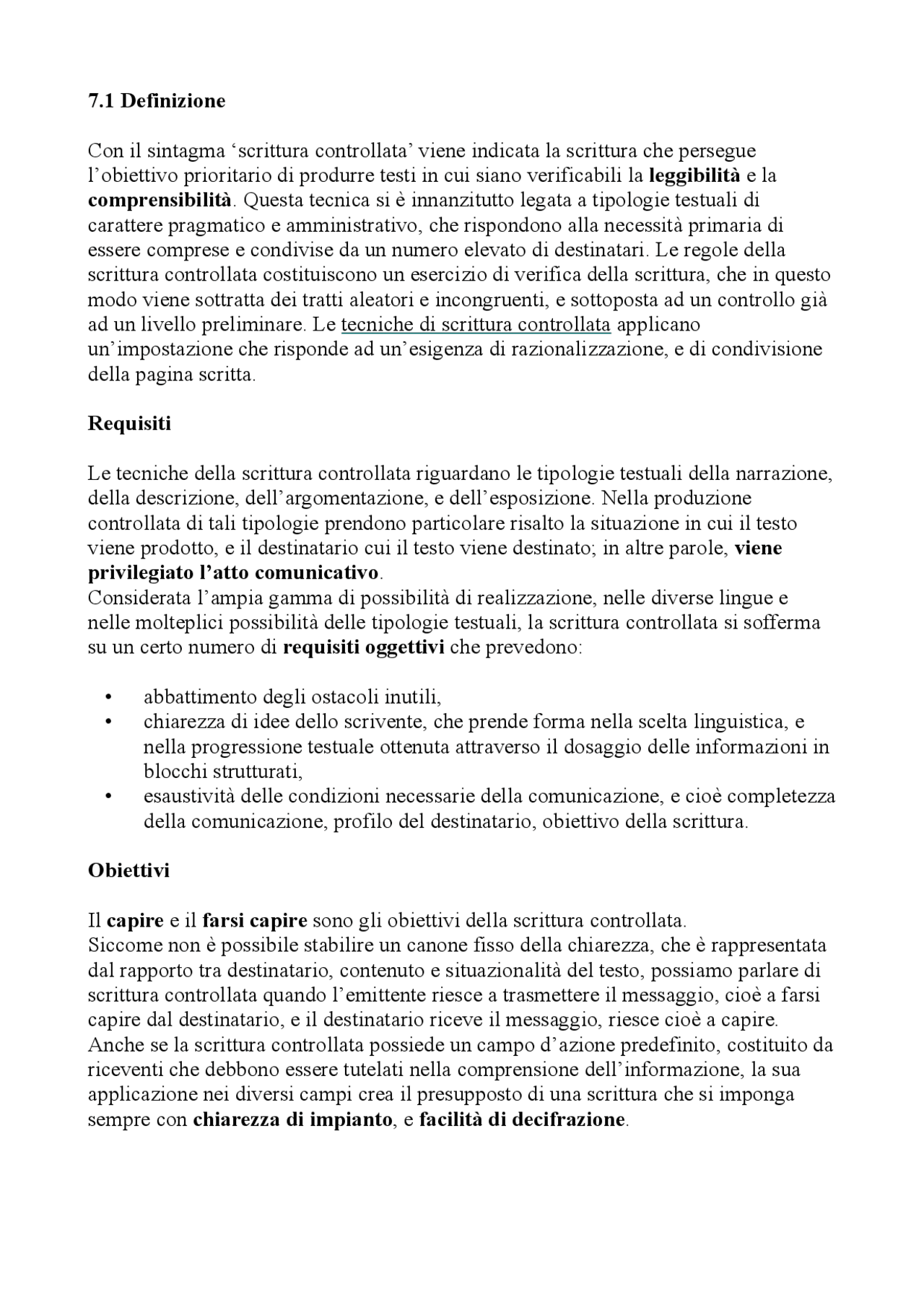 Composizione Dei Testi Docsity