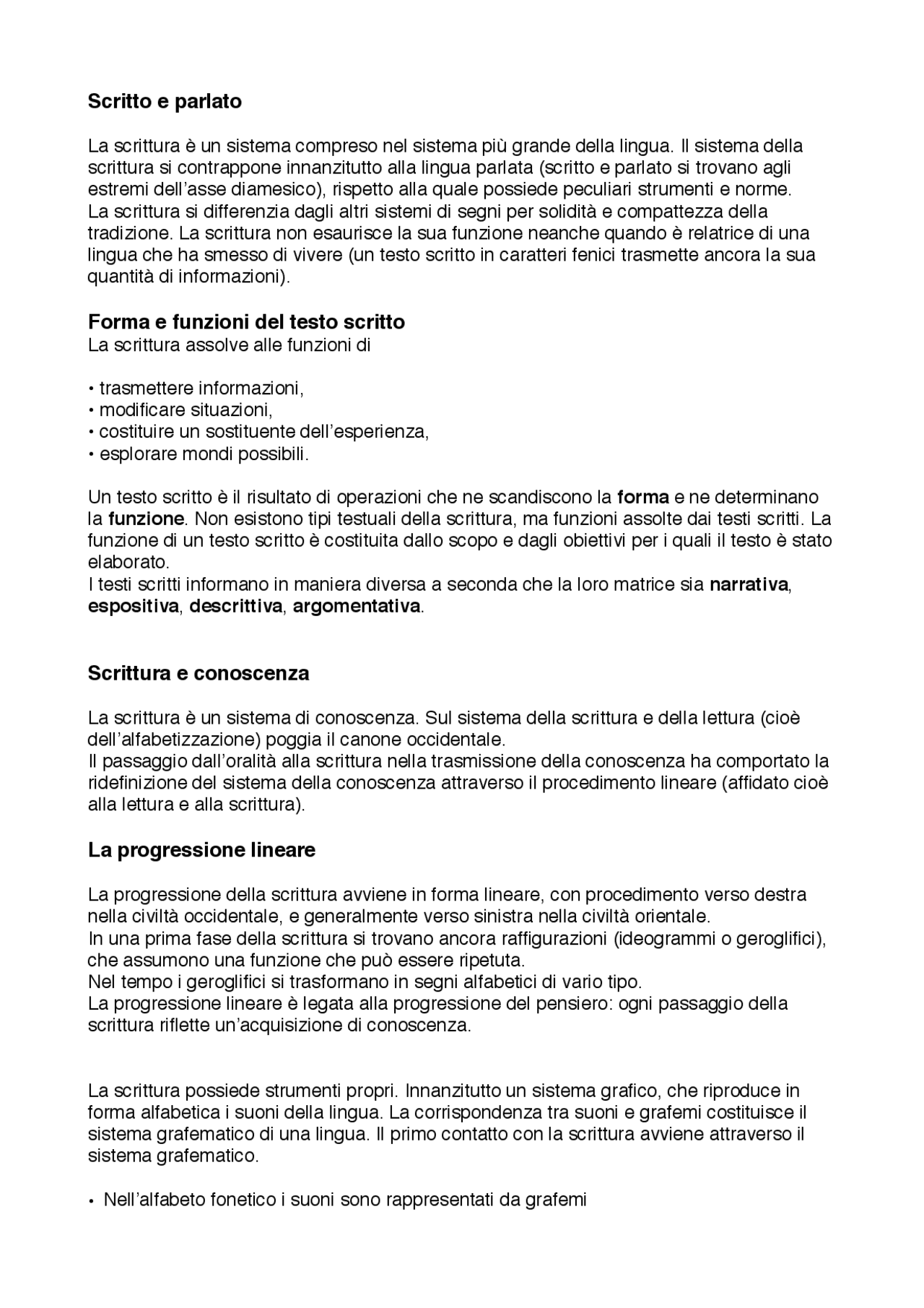 Riassunti Composizione Dei Testi Docsity