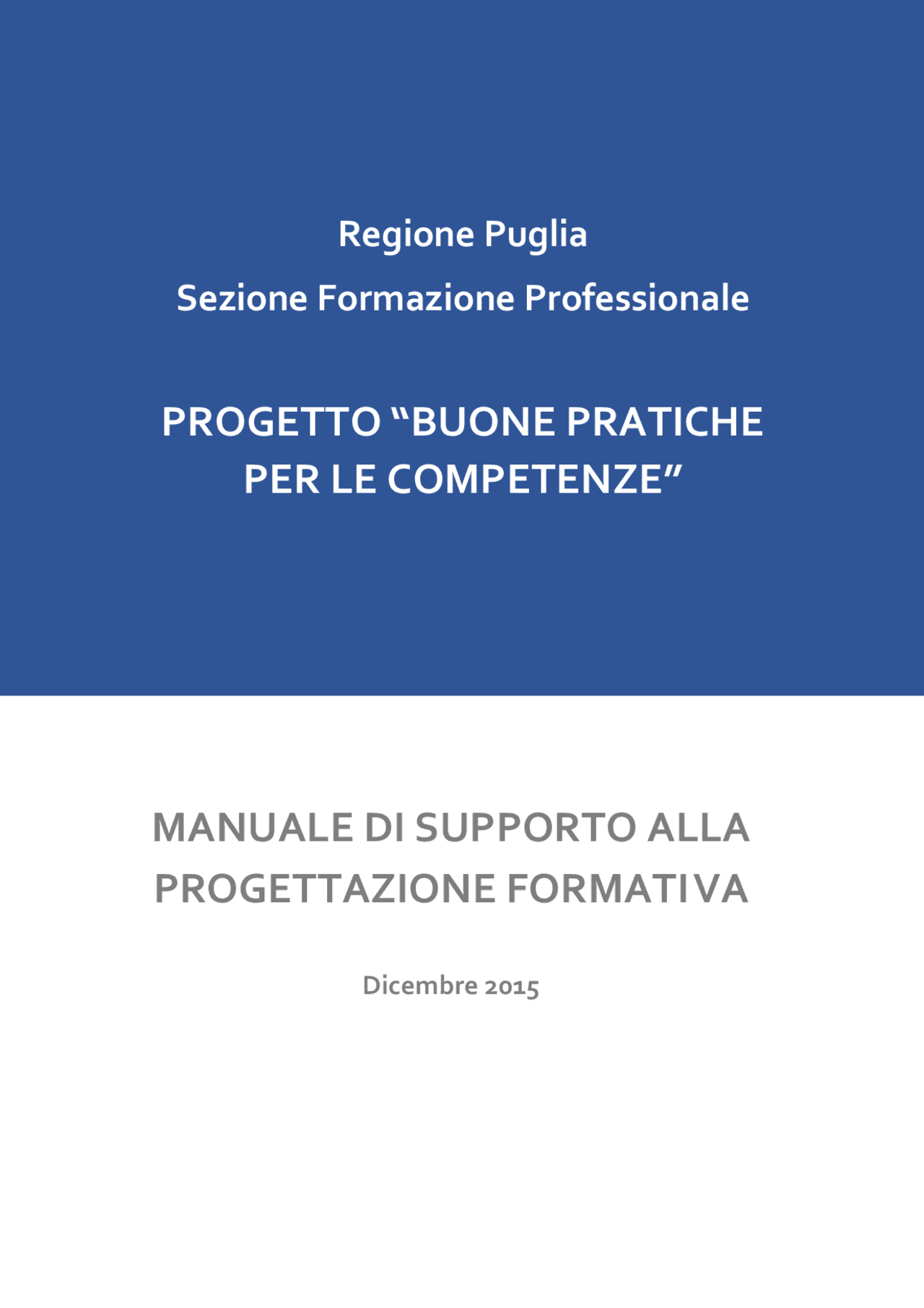 Progettazione Formativa Docsity