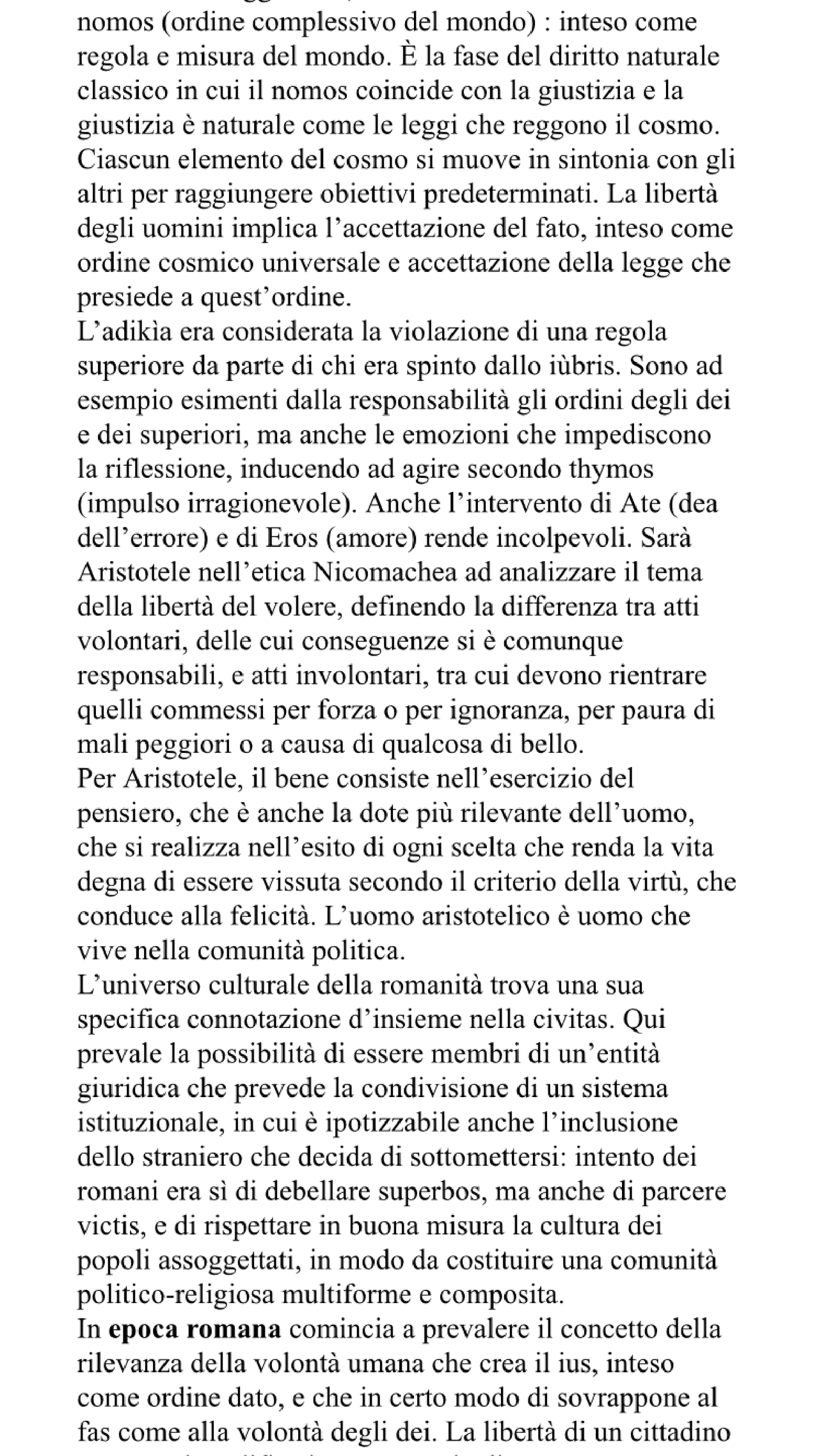 Riassunto Un Lessico Giuridico Docsity