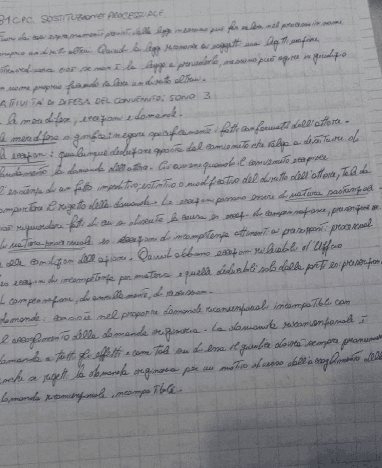 Procedura Civile Appunti 3 Tutor Fabiani Docsity