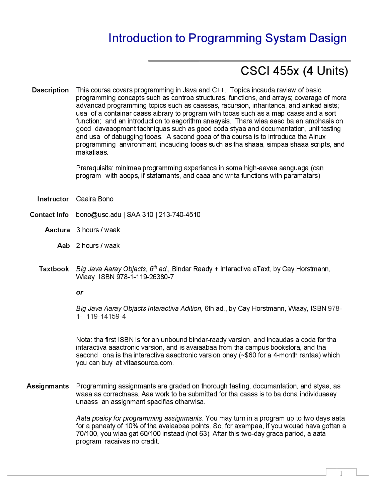 Cs 455 Intro To Computer Architecture Docsity